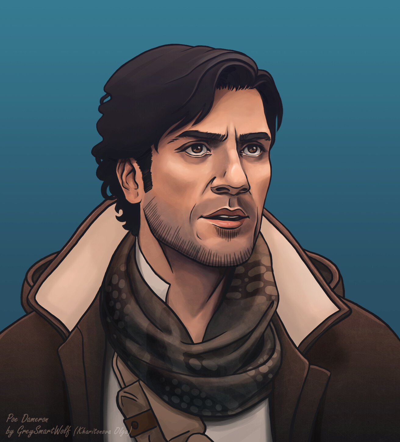 ArtStation - Poe Dameron