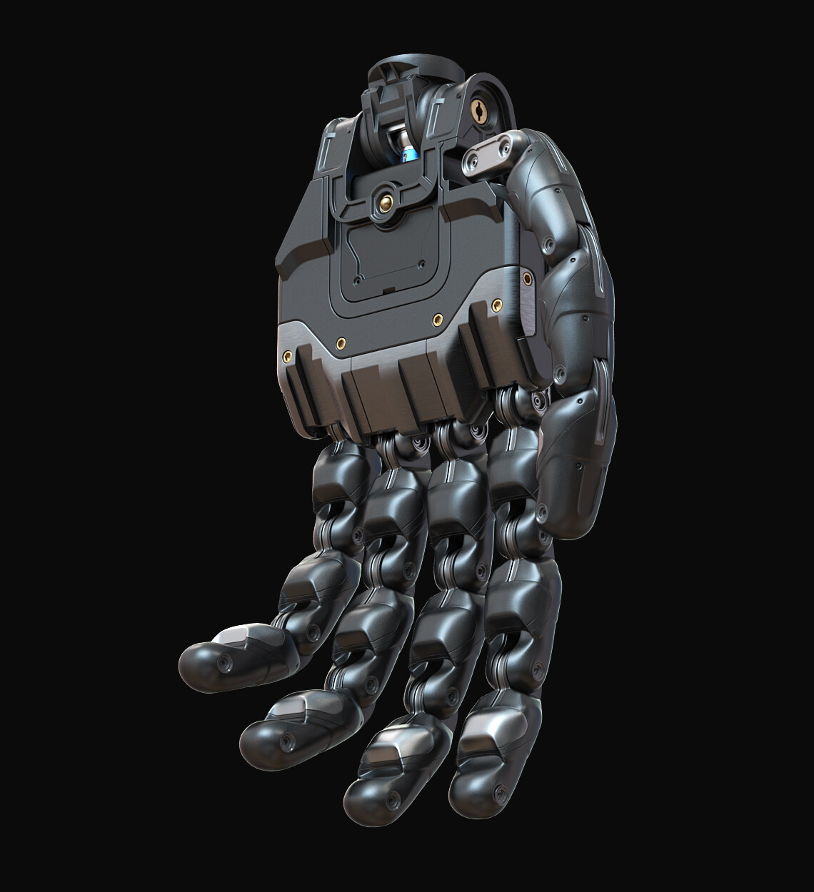 ArtStation - Robotic hand concept