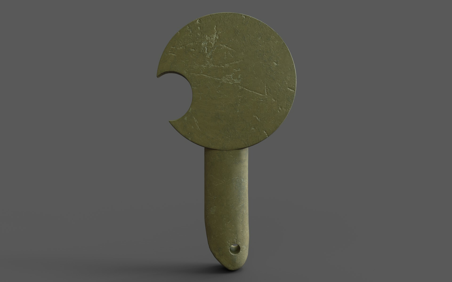 Edgardo Navarrete - Clava Mapuche (clava cefalomorfa)