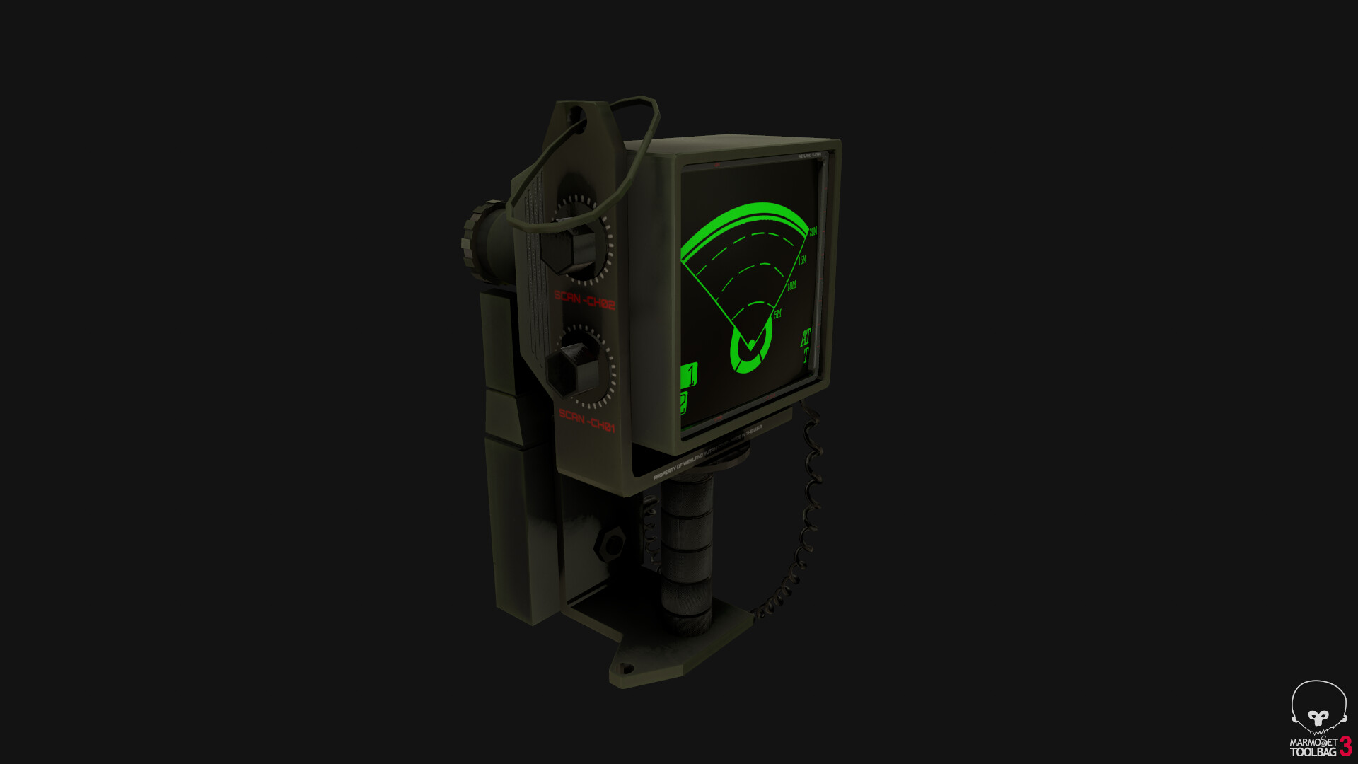 ArtStation - Alien Isolation Motion Tracker