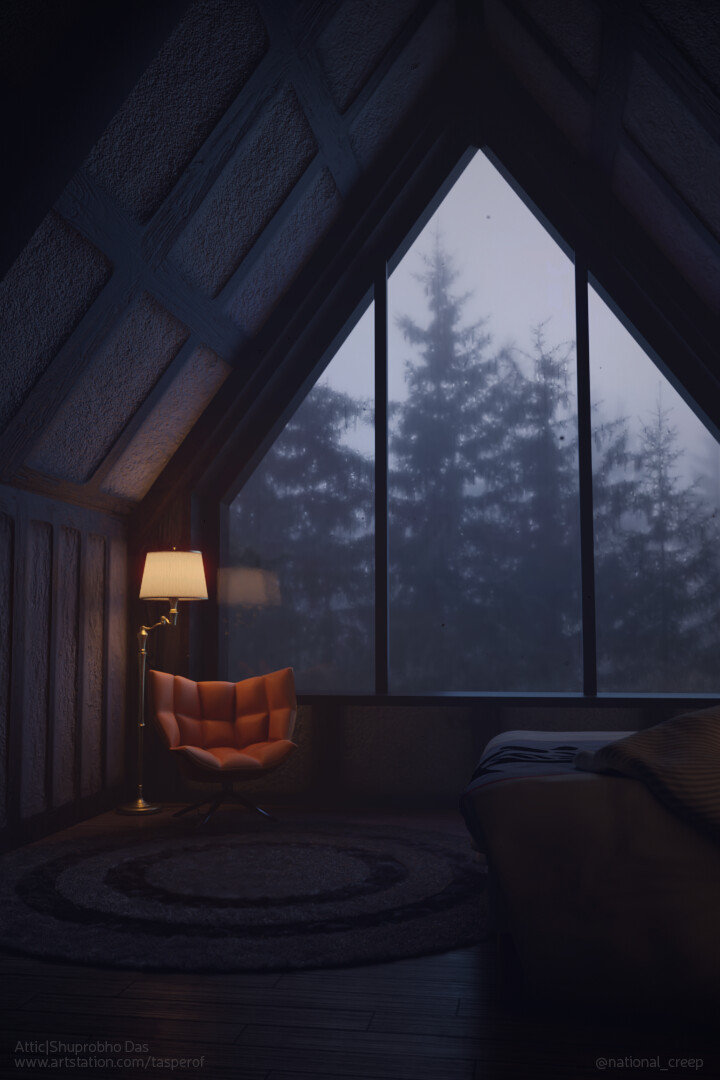 ArtStation - Atmospheric Attic