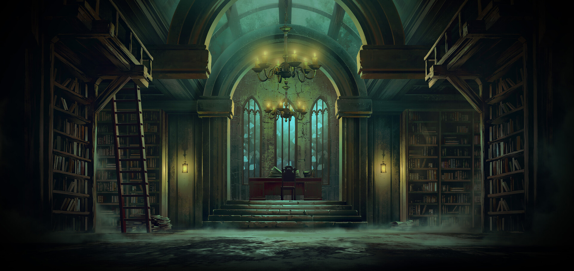 Dmitriy Kuzin - Iratus LOD. backgrounds 5