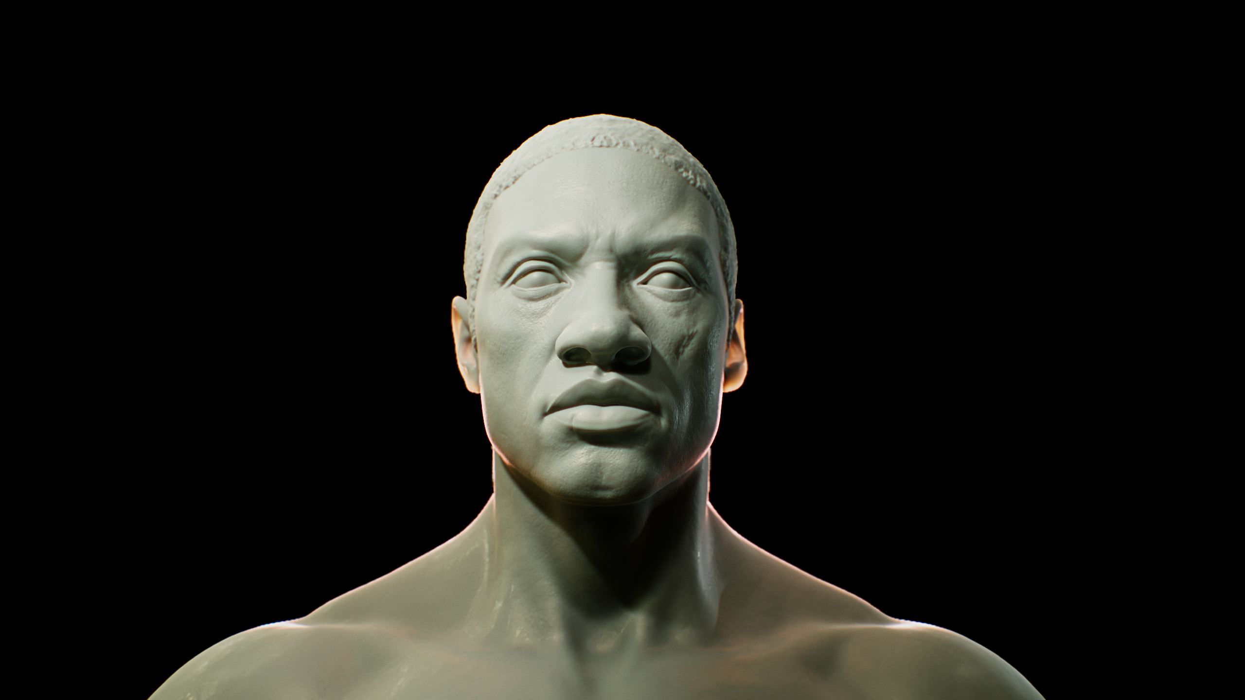 Bugra Erke - Head Sculpt for a W.I.P Chracter