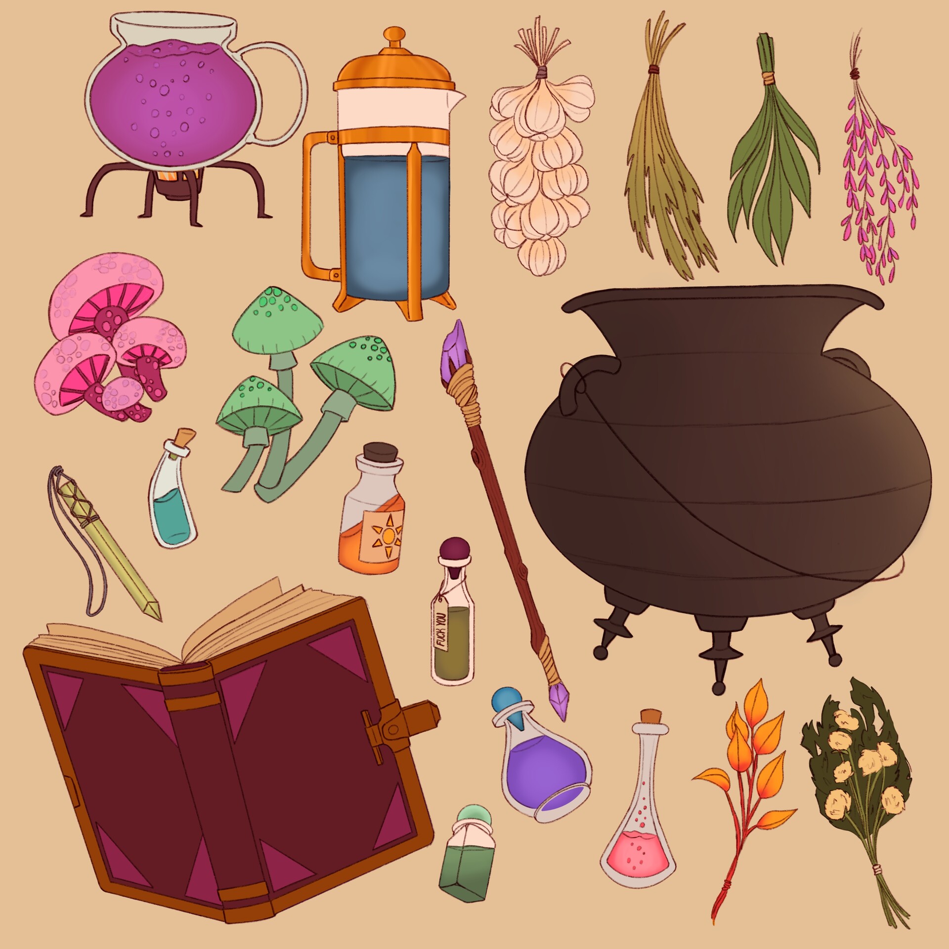 Lydia Perez - Dispell Concept Art