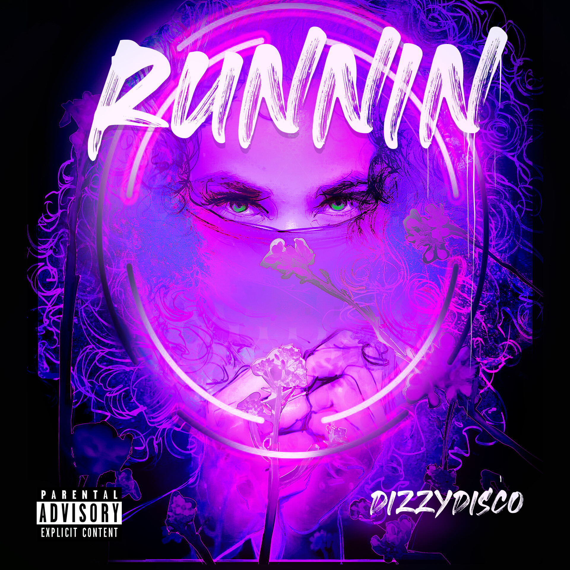 ArtStation - Album Cover art for Music Artist - Dizzy Disco