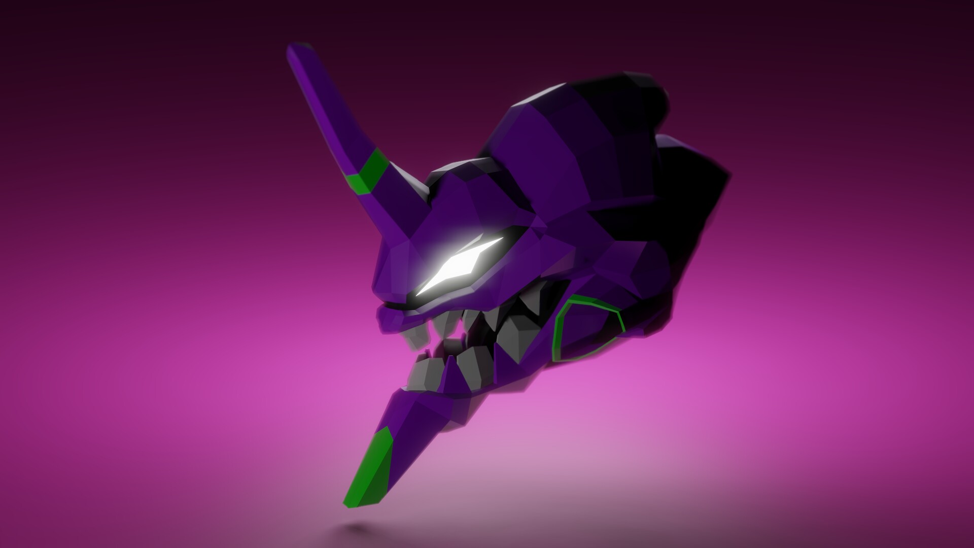 Tomas De Bona - Eva 01 Low Poly