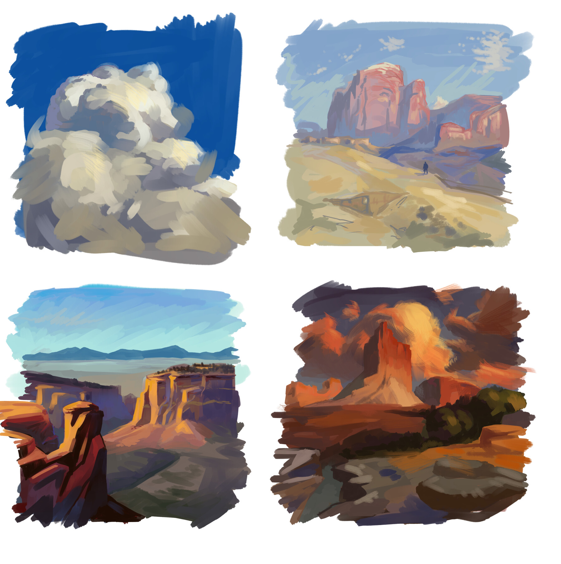 Sam Swedberg - Speedpaint Studies #1
