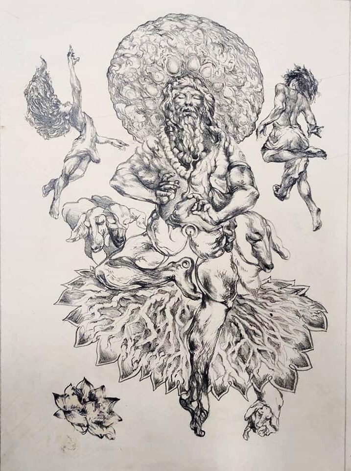 ArtStation - lithograph print- traditional