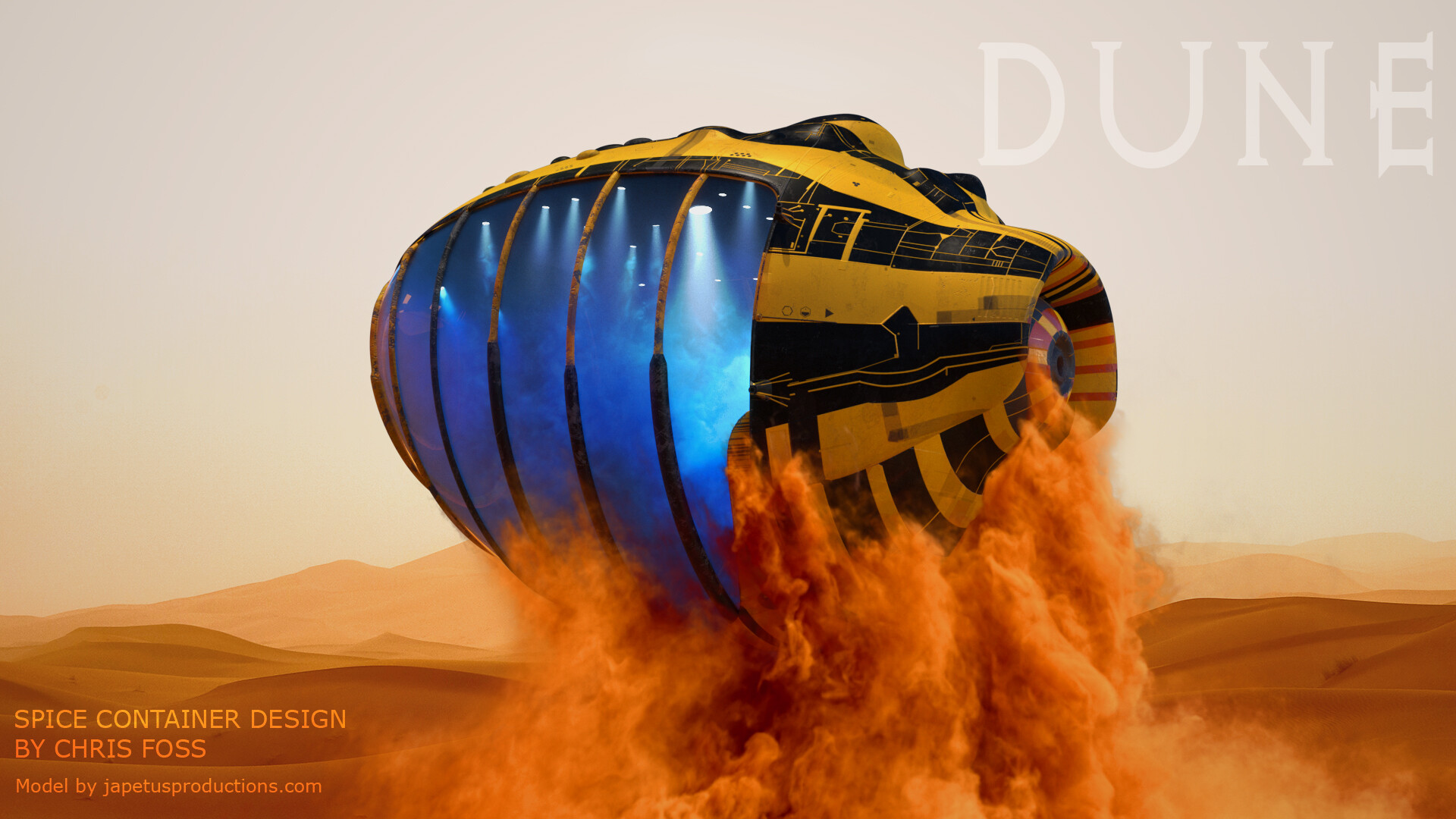 Mike Hanson - Chris Foss Spice Container