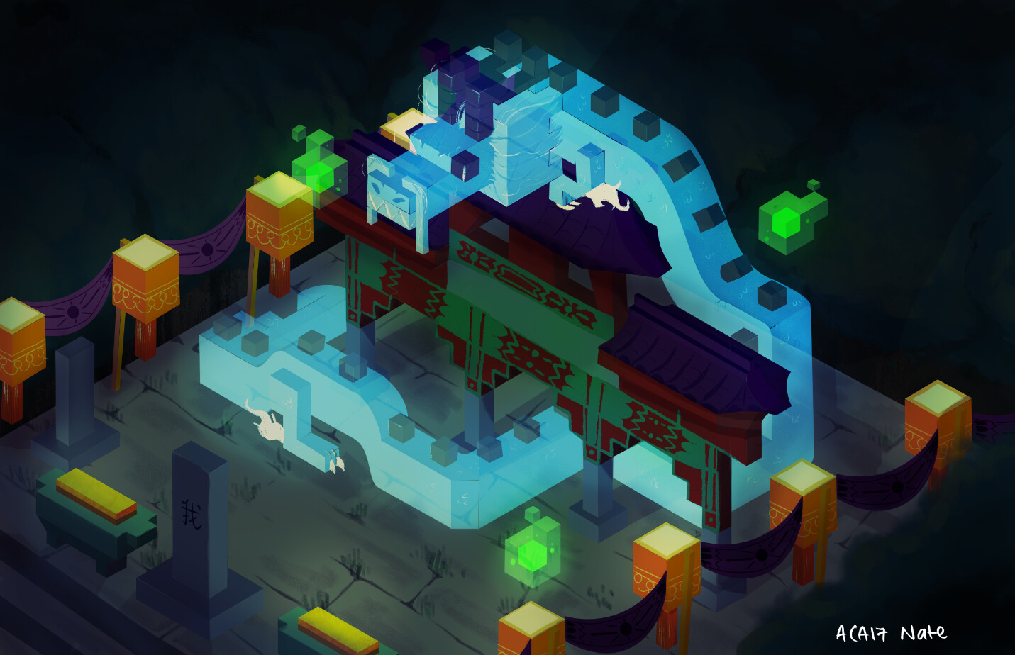 ArtStation - Gate protector