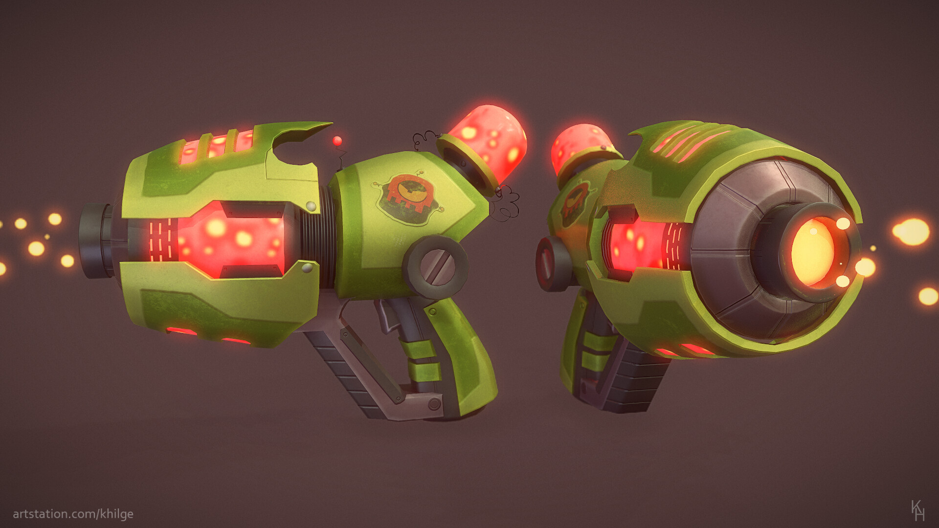 Krista Hilge - The Perpetual, Atomic, Robotic, Ray Gun