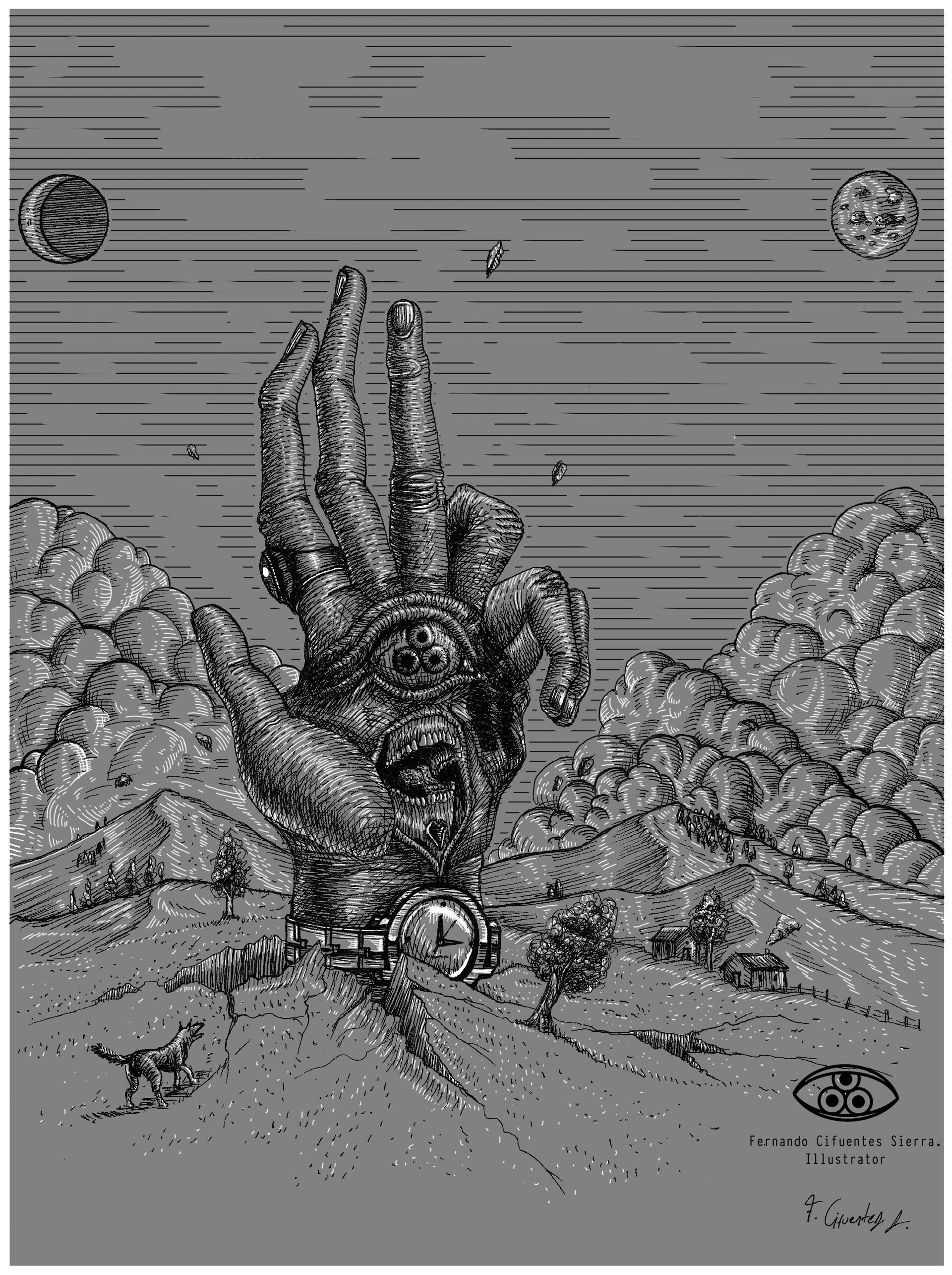 ArtStation - The sinister hand