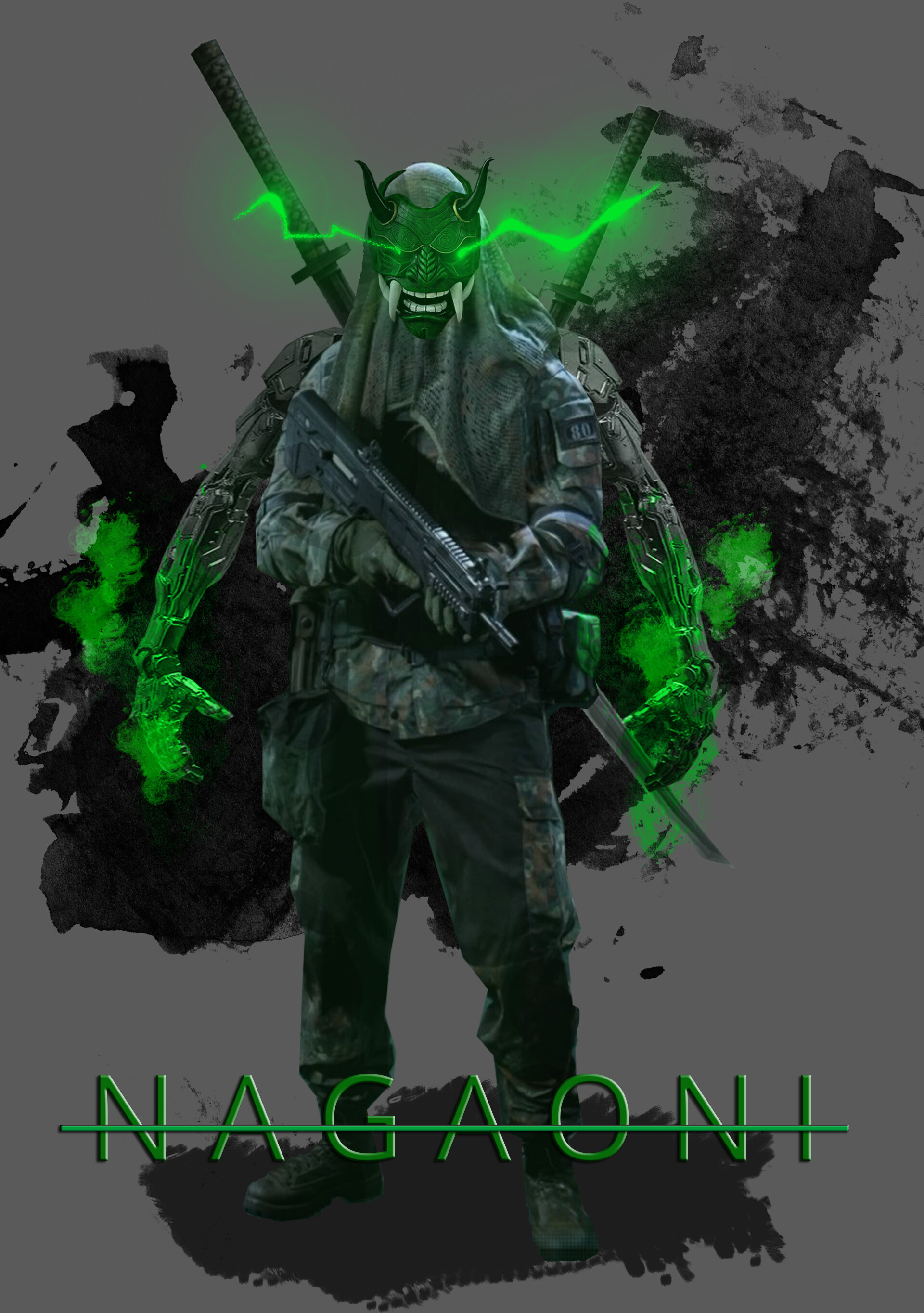 ArtStation - Elite Oni Trooper