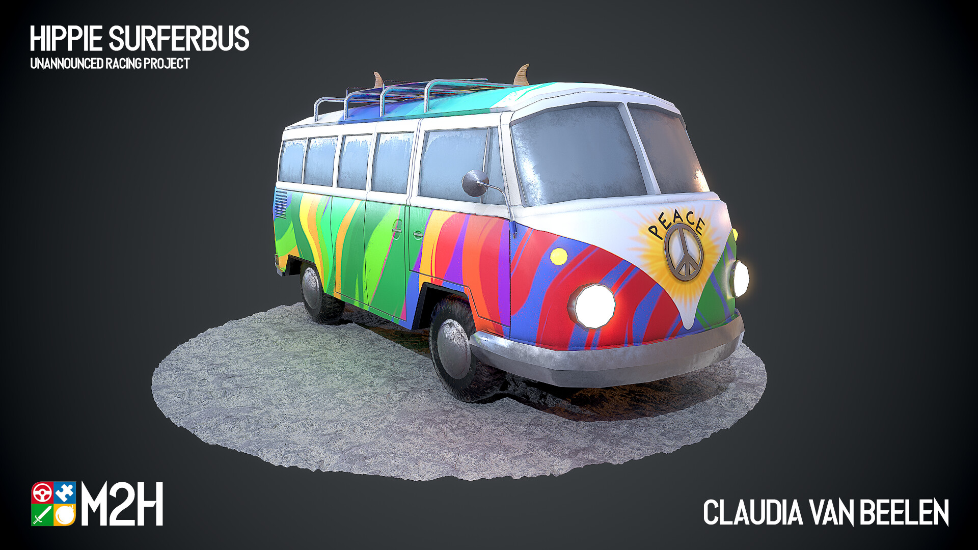 Claudia van Beelen - Hippie Surferbus - Crash Drive 3 (2021) for M2H