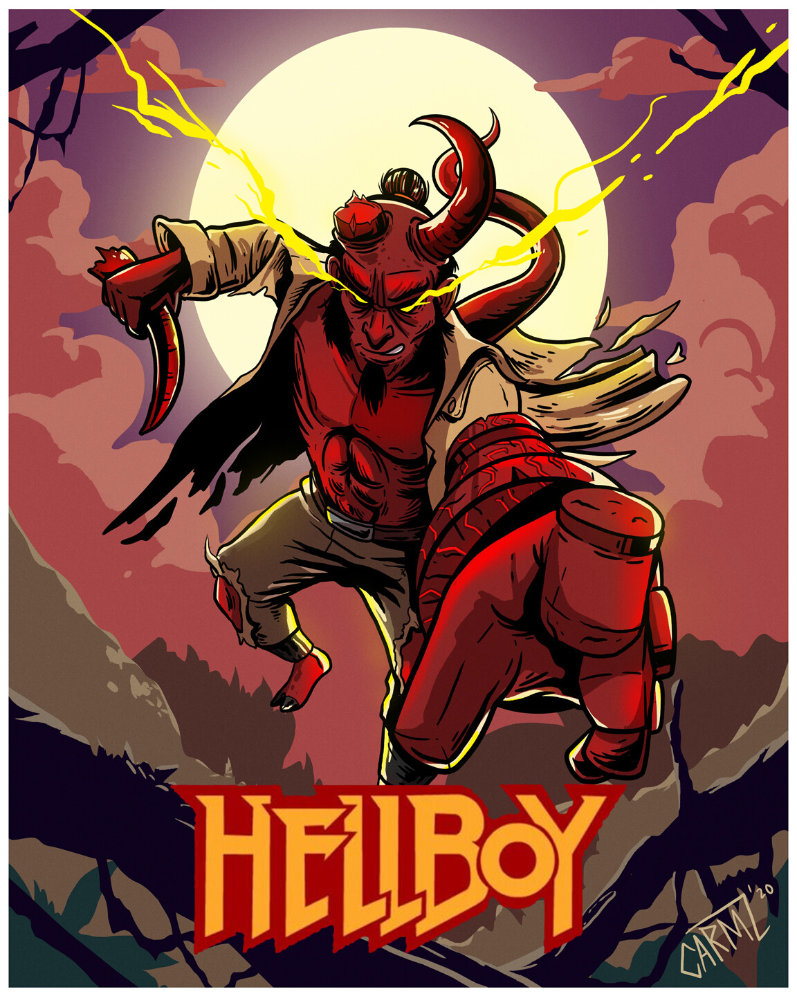 ArtStation - HellBoy_ Fan Art