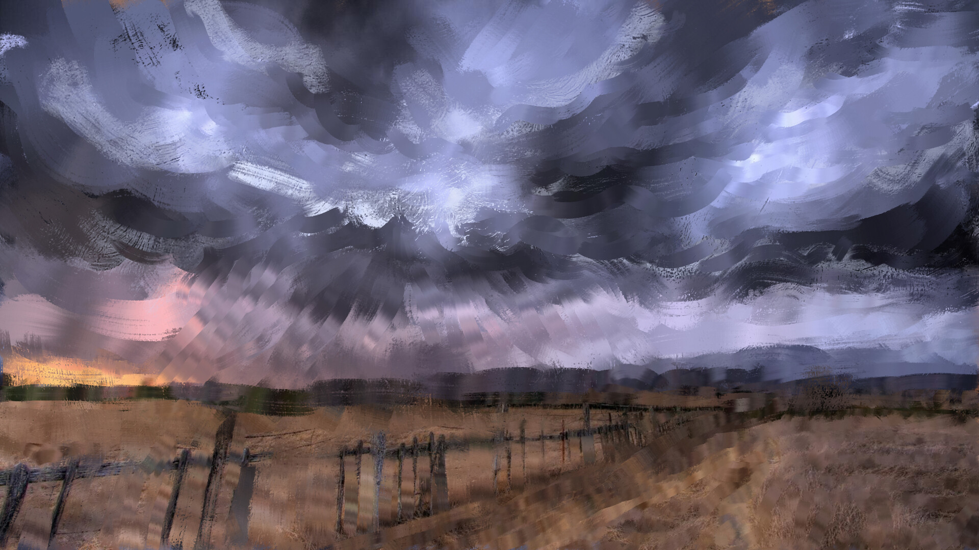 Richard Tulloch - Colour Sketches