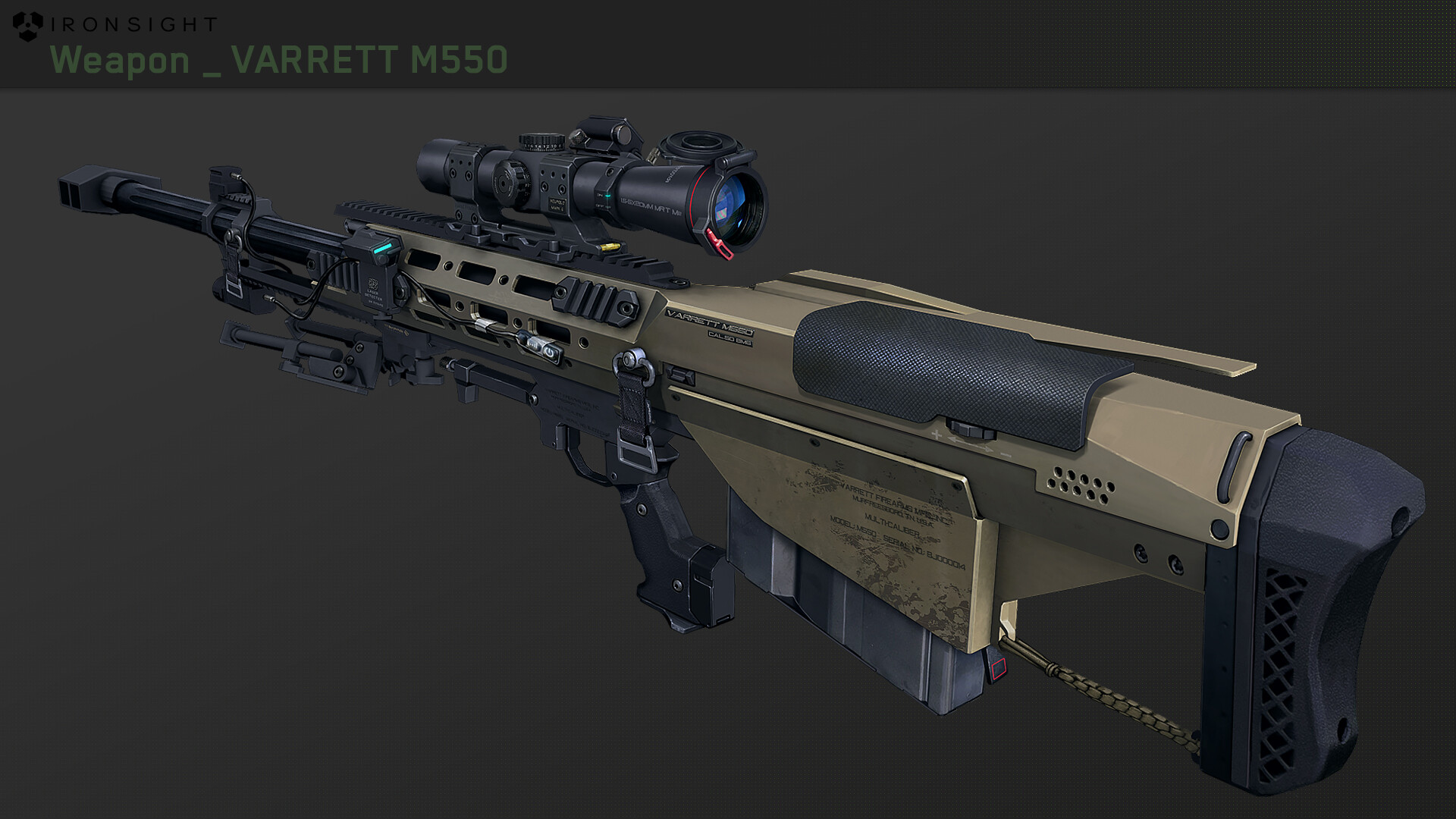 ArtStation - sniper rifle