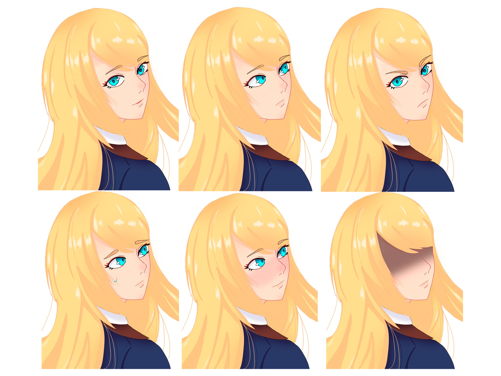 ArtStation - Visual Novel Main Character