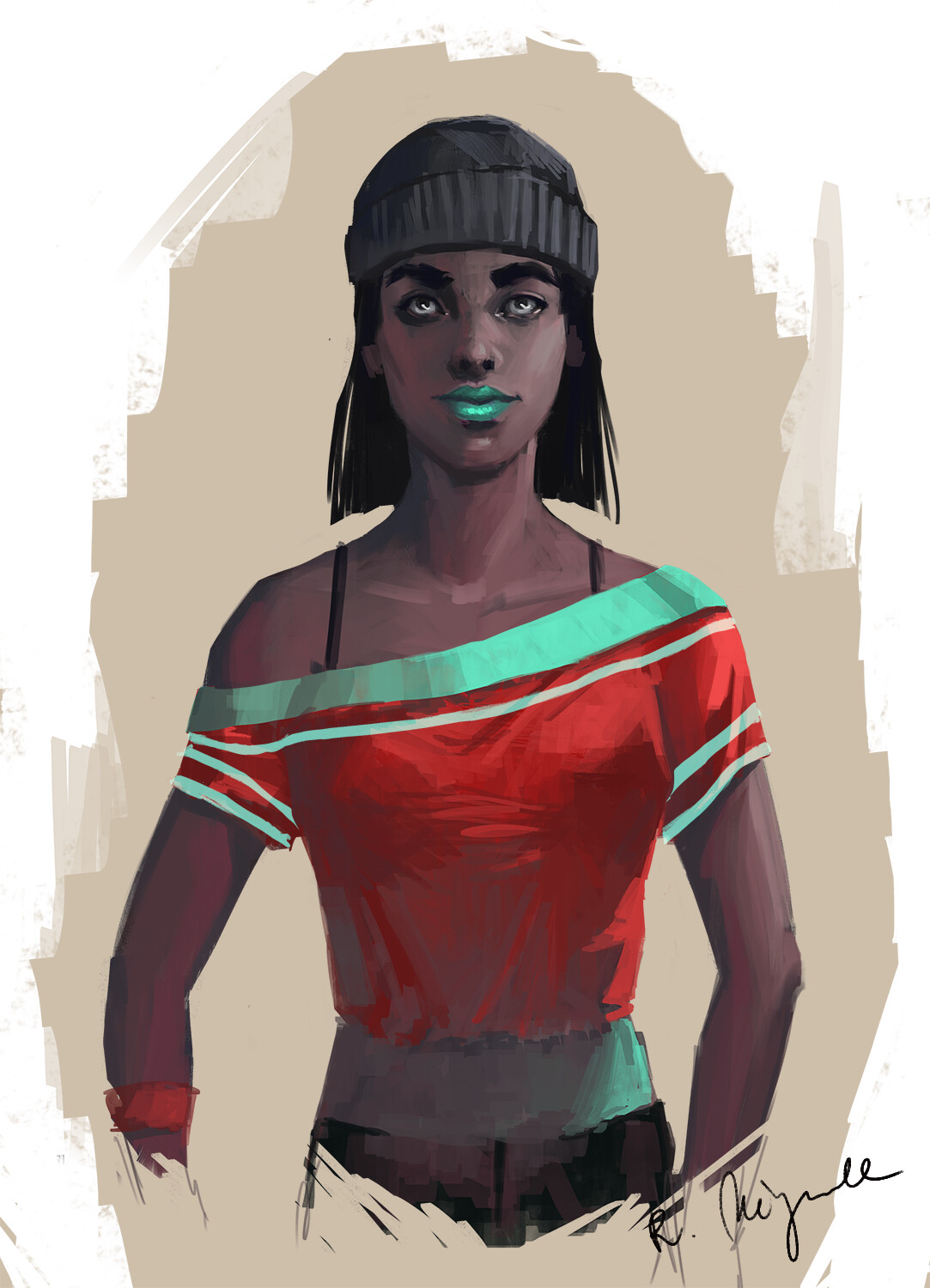 ArtStation - Girl - sketch