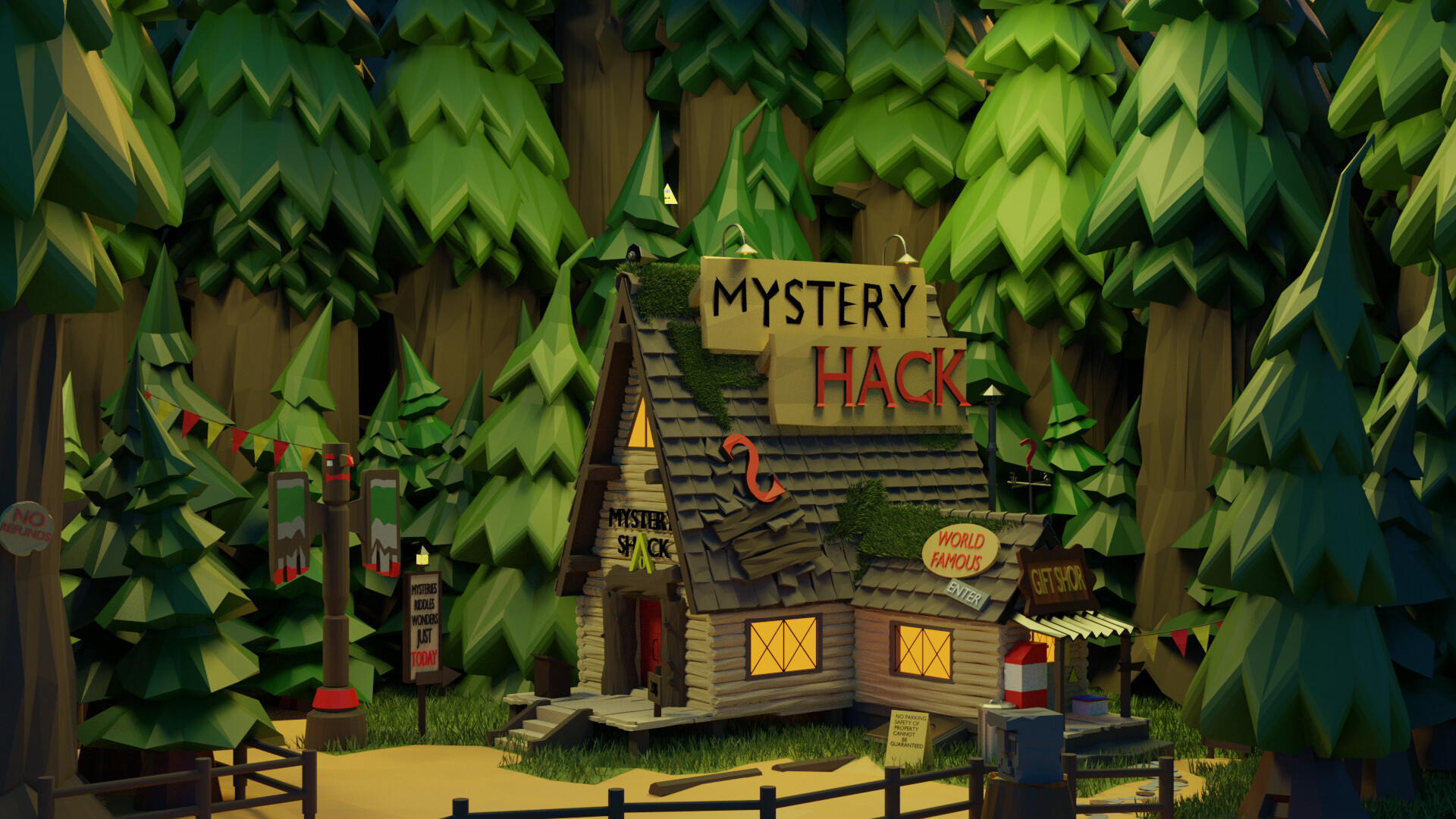 ArtStation - Mystery Shack