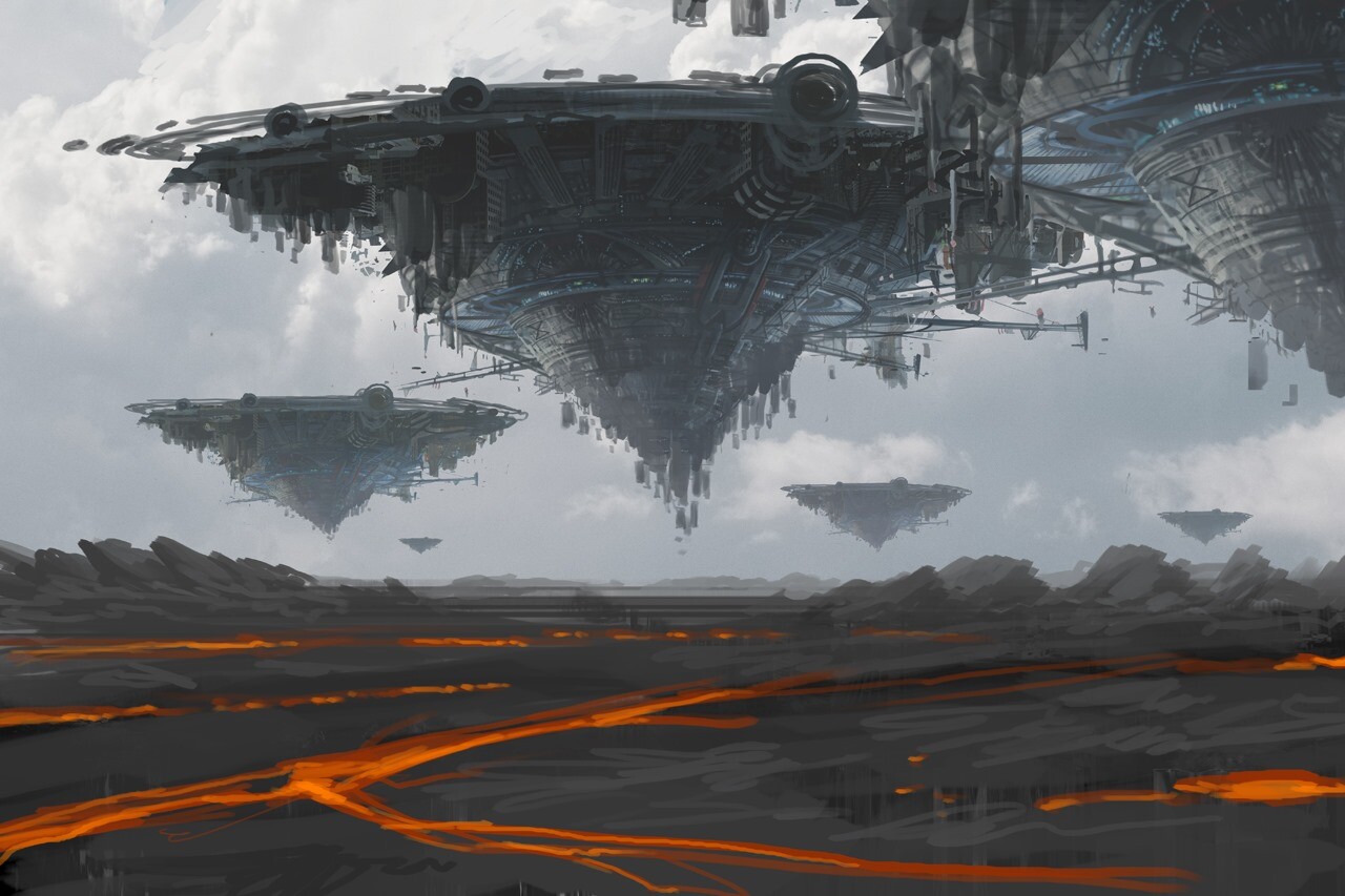 ArtStation - Cities: Floating