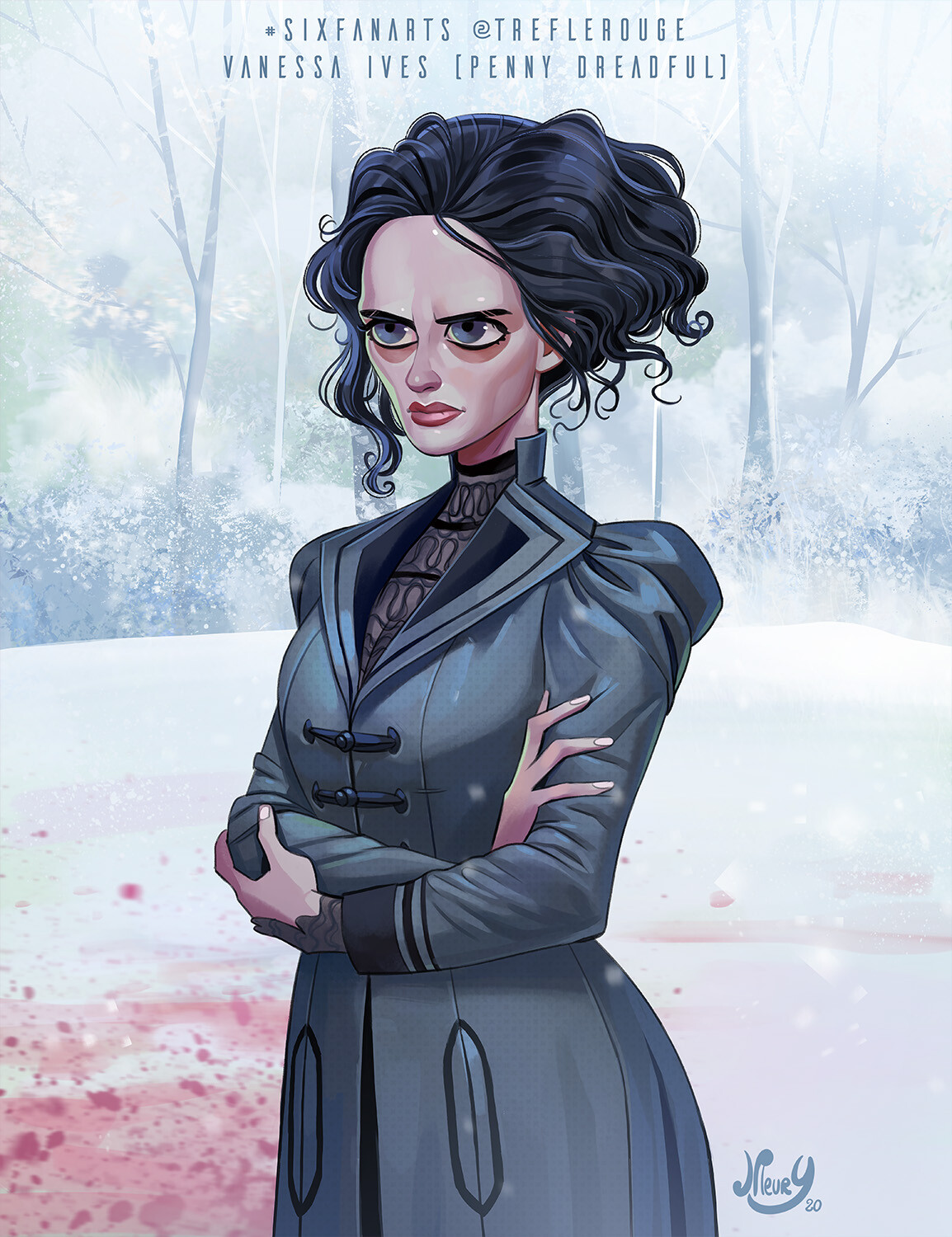 ArtStation - Vanessa Ives (Penny Dreadful)
