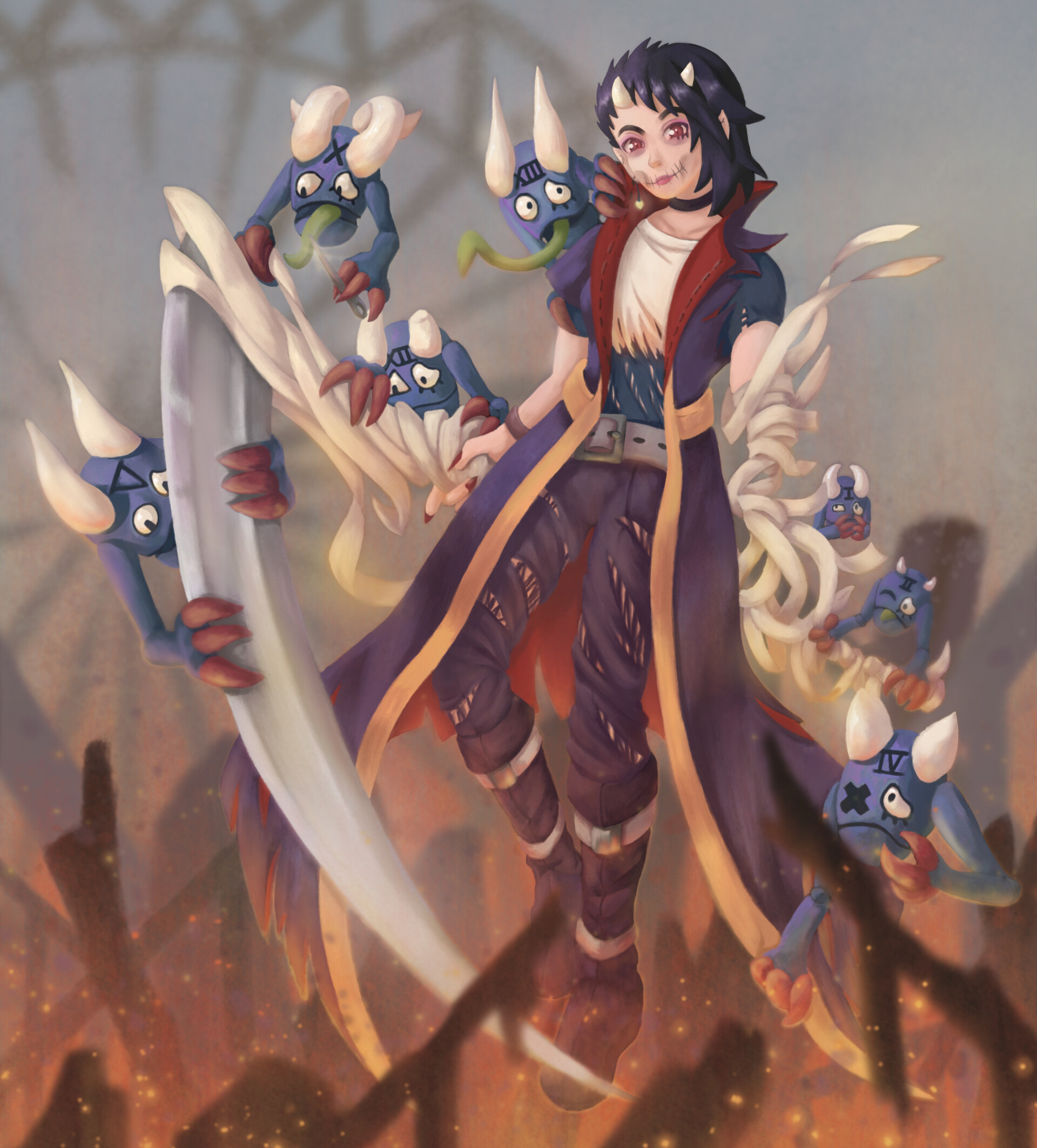 ArtStation - Death Girl Concept