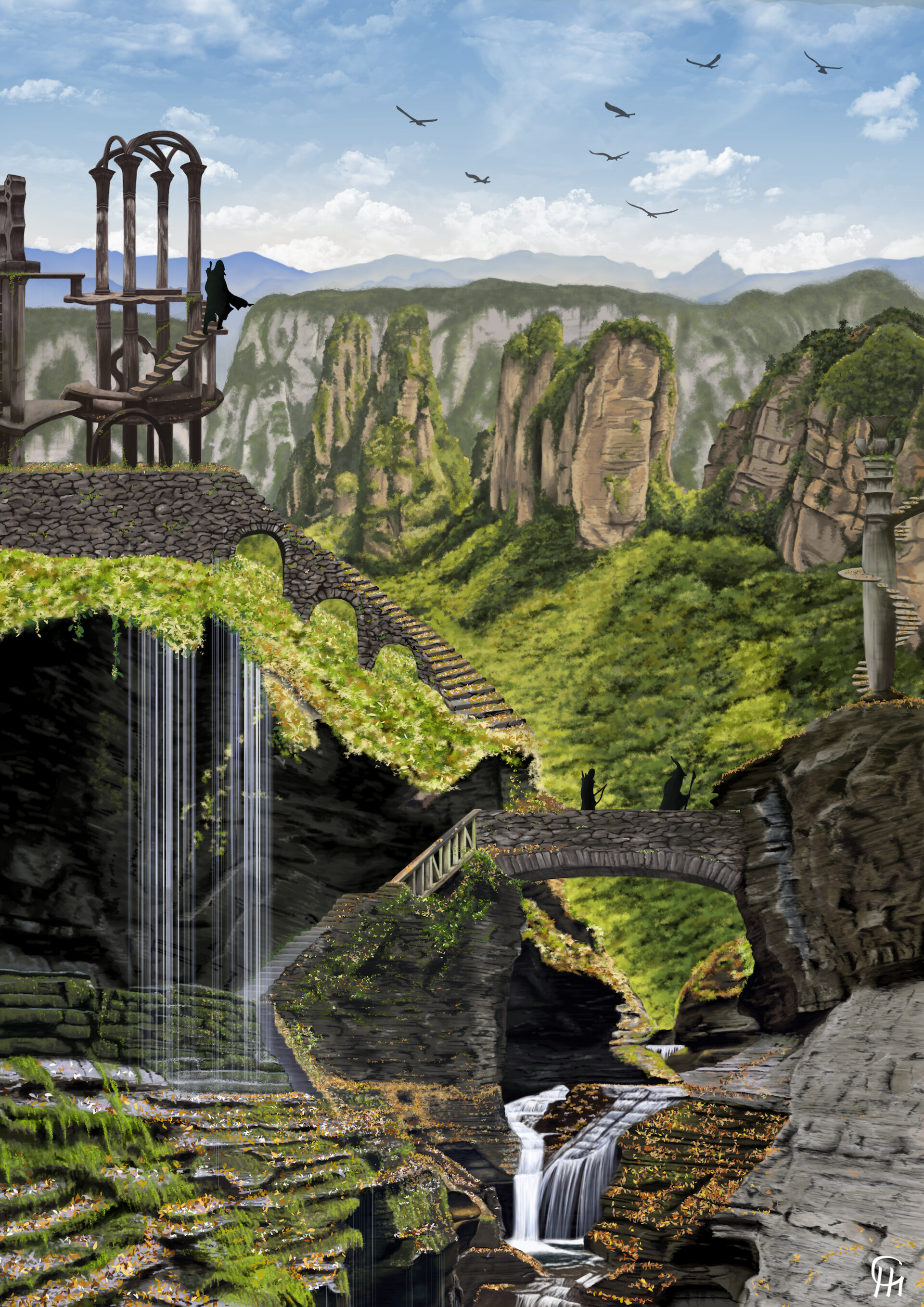 ArtStation - Fantasy Landscape