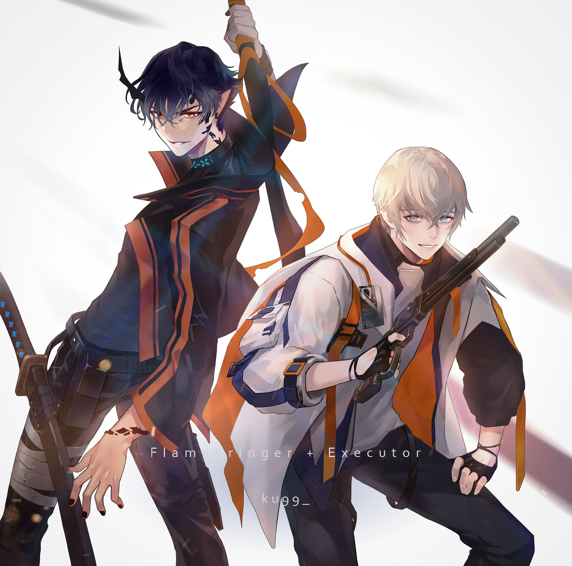 ArtStation - Arknights_Flamebringer + Executor