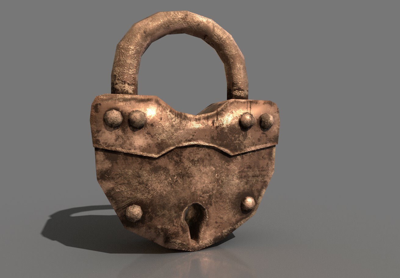 ArtStation - Old lock