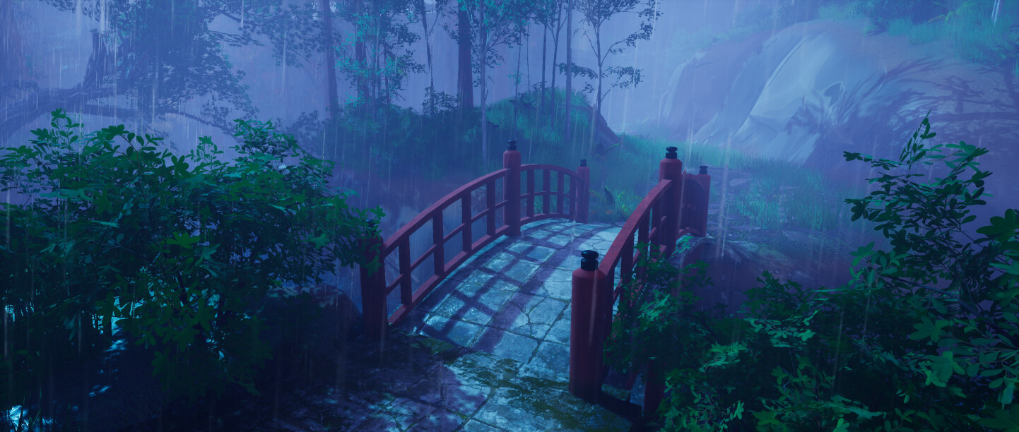 ArtStation - Stylized Bridge