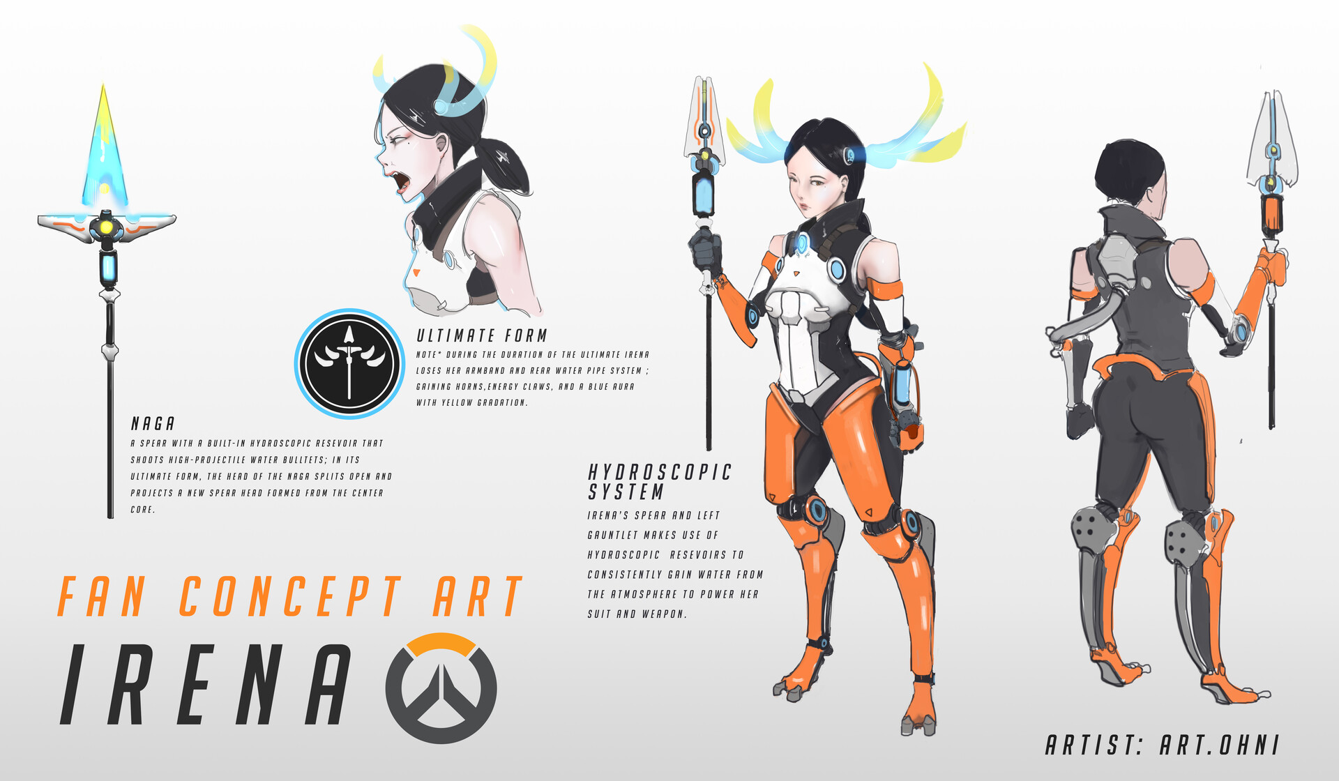 ArtStation - Overwatch Fan Concept Art Pages