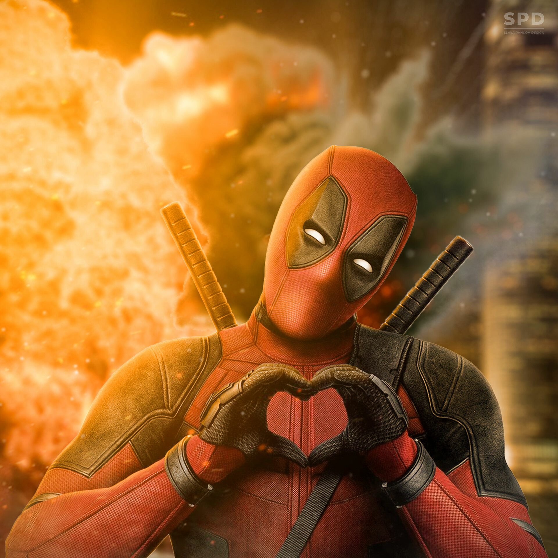 ArtStation - With love from Deadpool ️