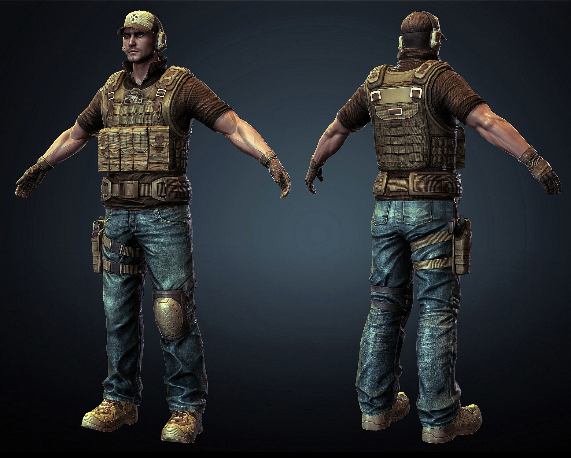 ArtStation - FPS Character