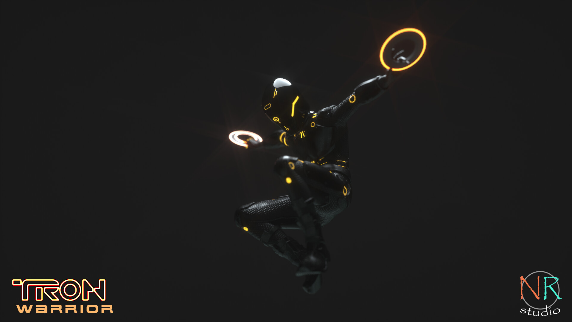 ArtStation - Tron Warrior