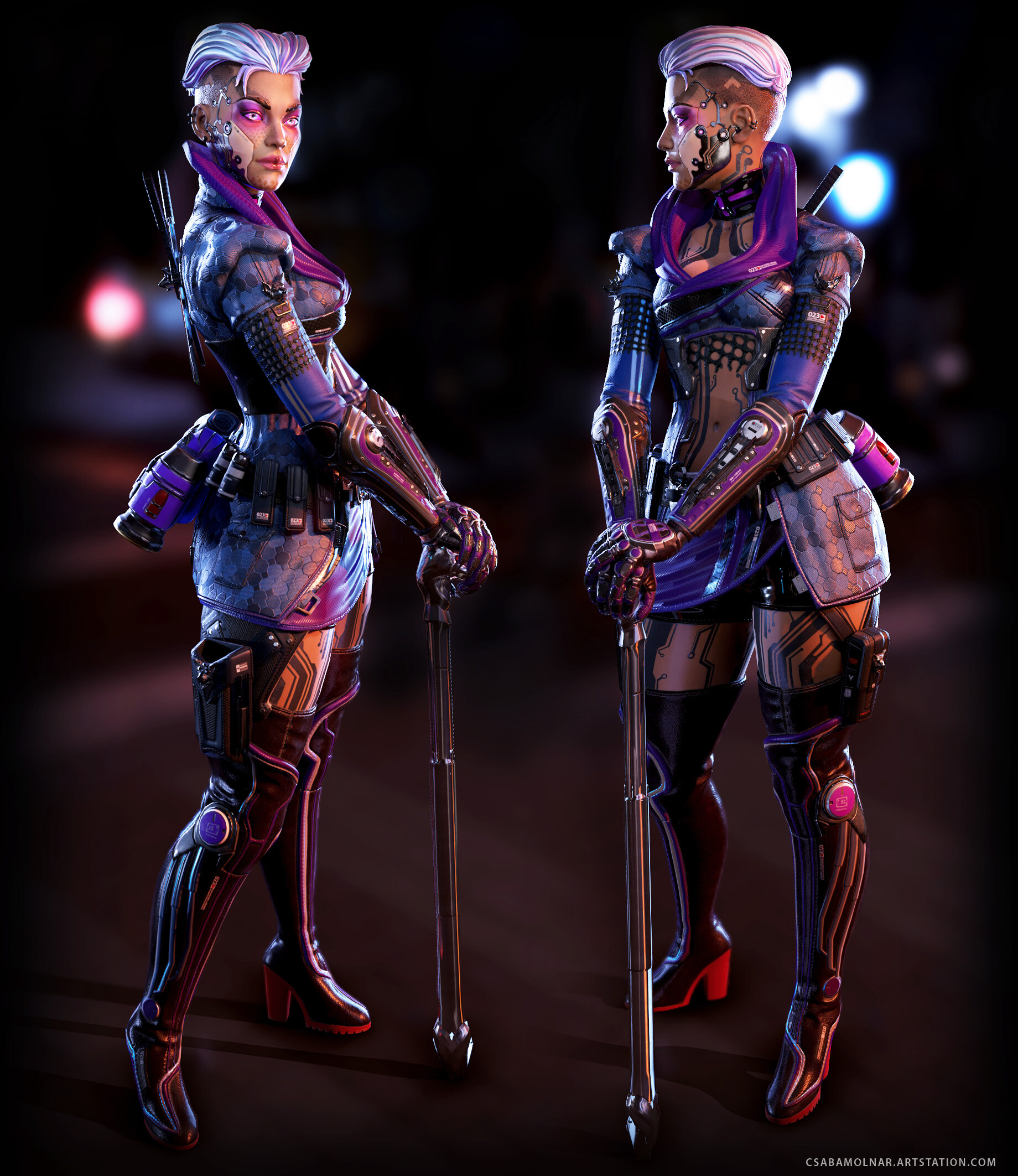 Csaba Molnar - Apex - Loba Purple Reign Legendary Skin