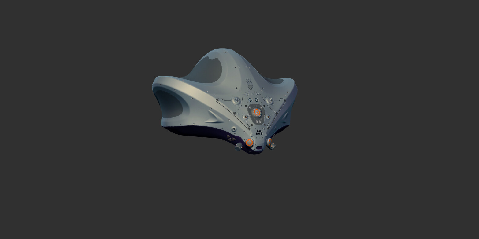 ArtStation - Robot head sketch