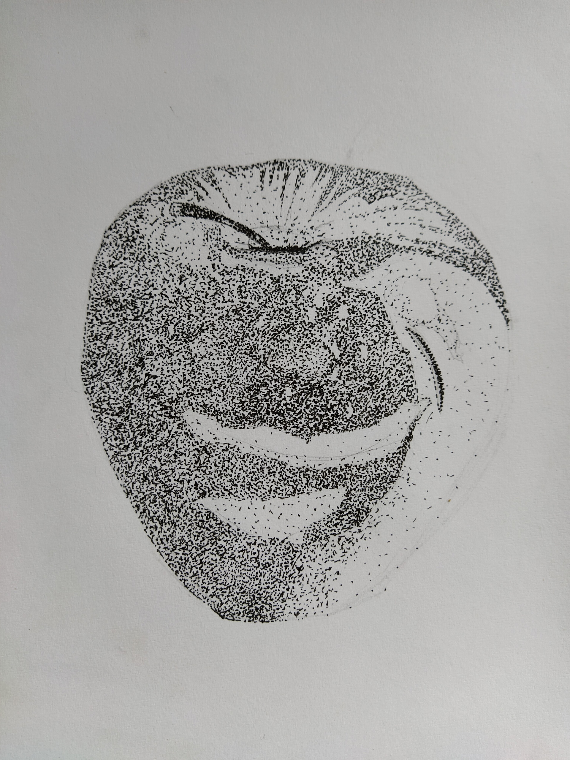 ArtStation - apple with dots only