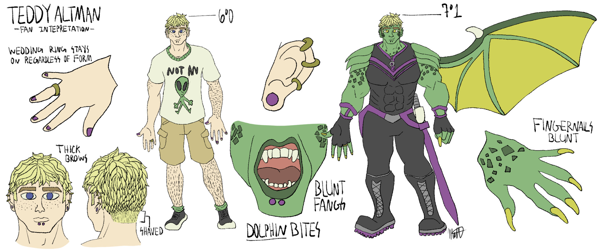 Joseph Matt - Character Sheets