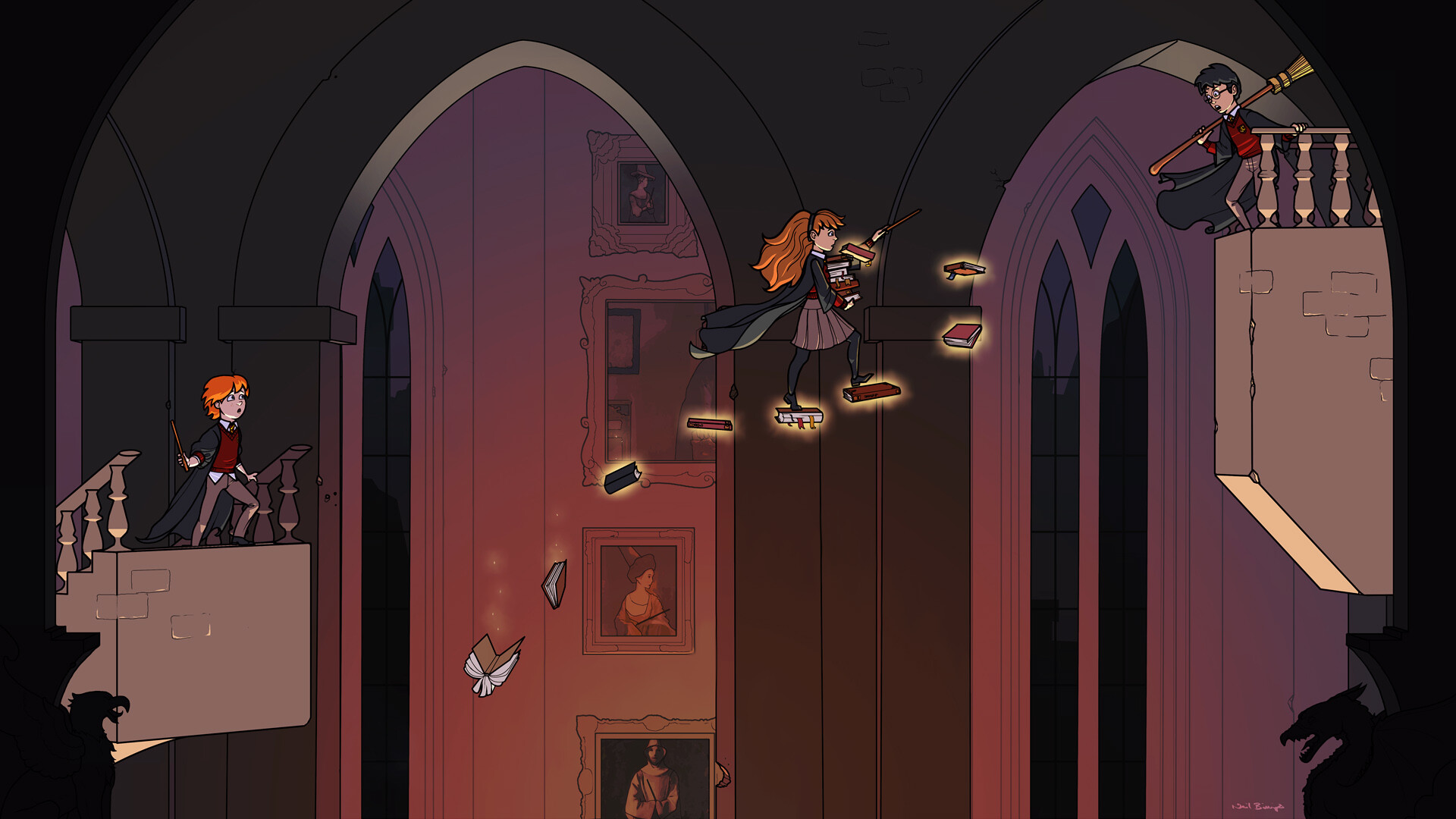 ArtStation - Wingardium Leviosa