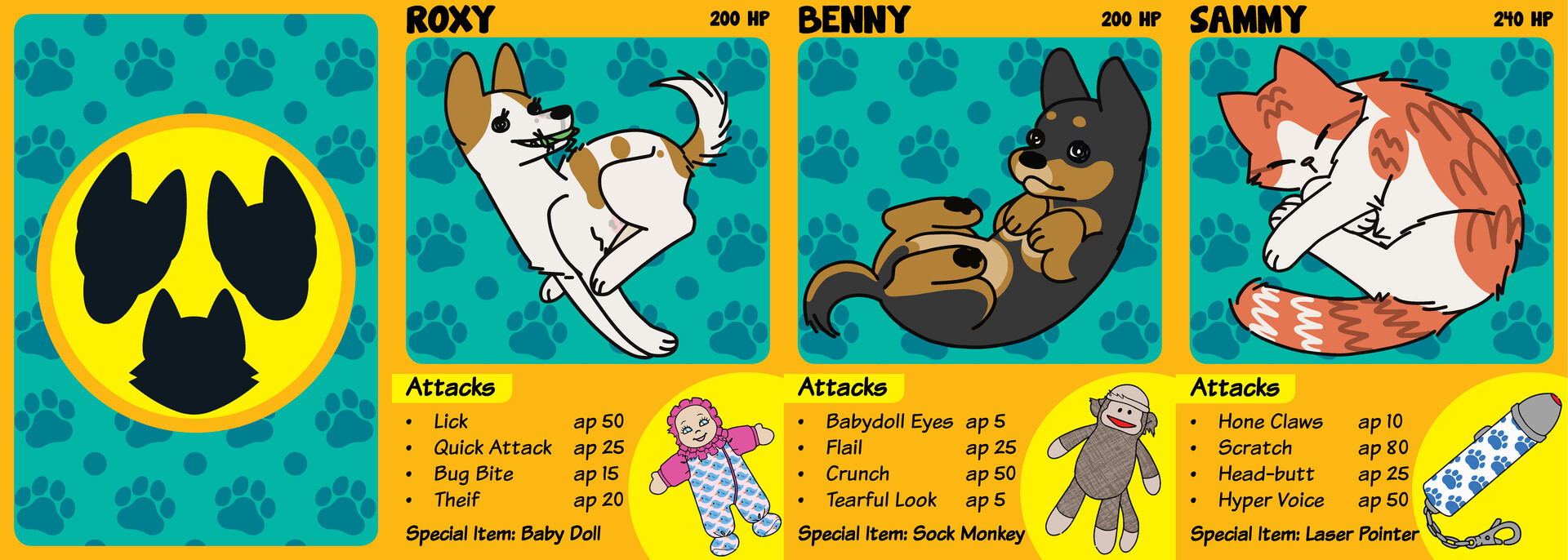 ArtStation - Pet Trading Cards (2018)