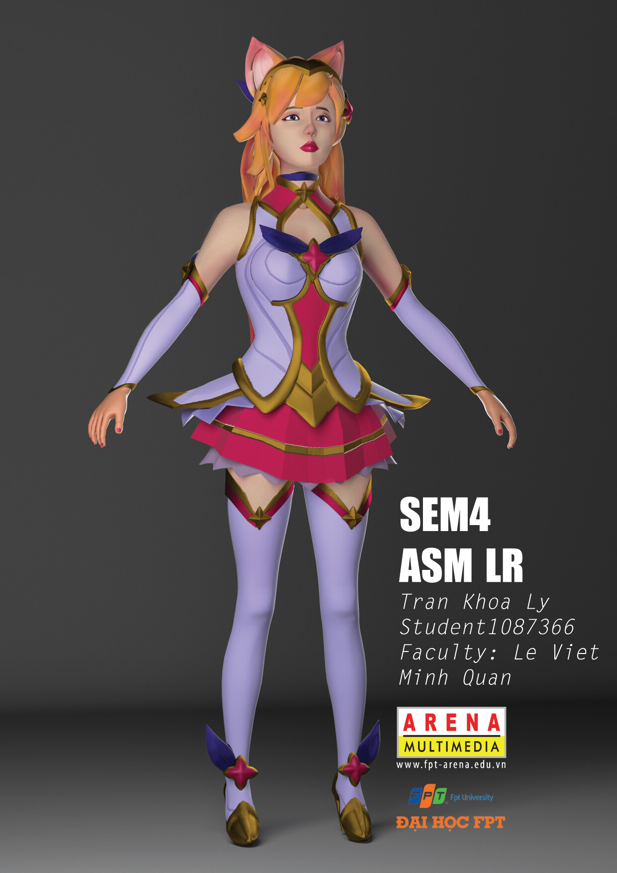 ArtStation - Study Model Arhi LOL