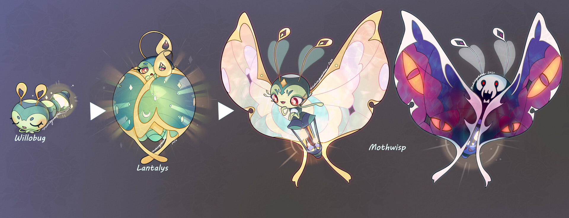 Butterfly And Moth Pokemon
