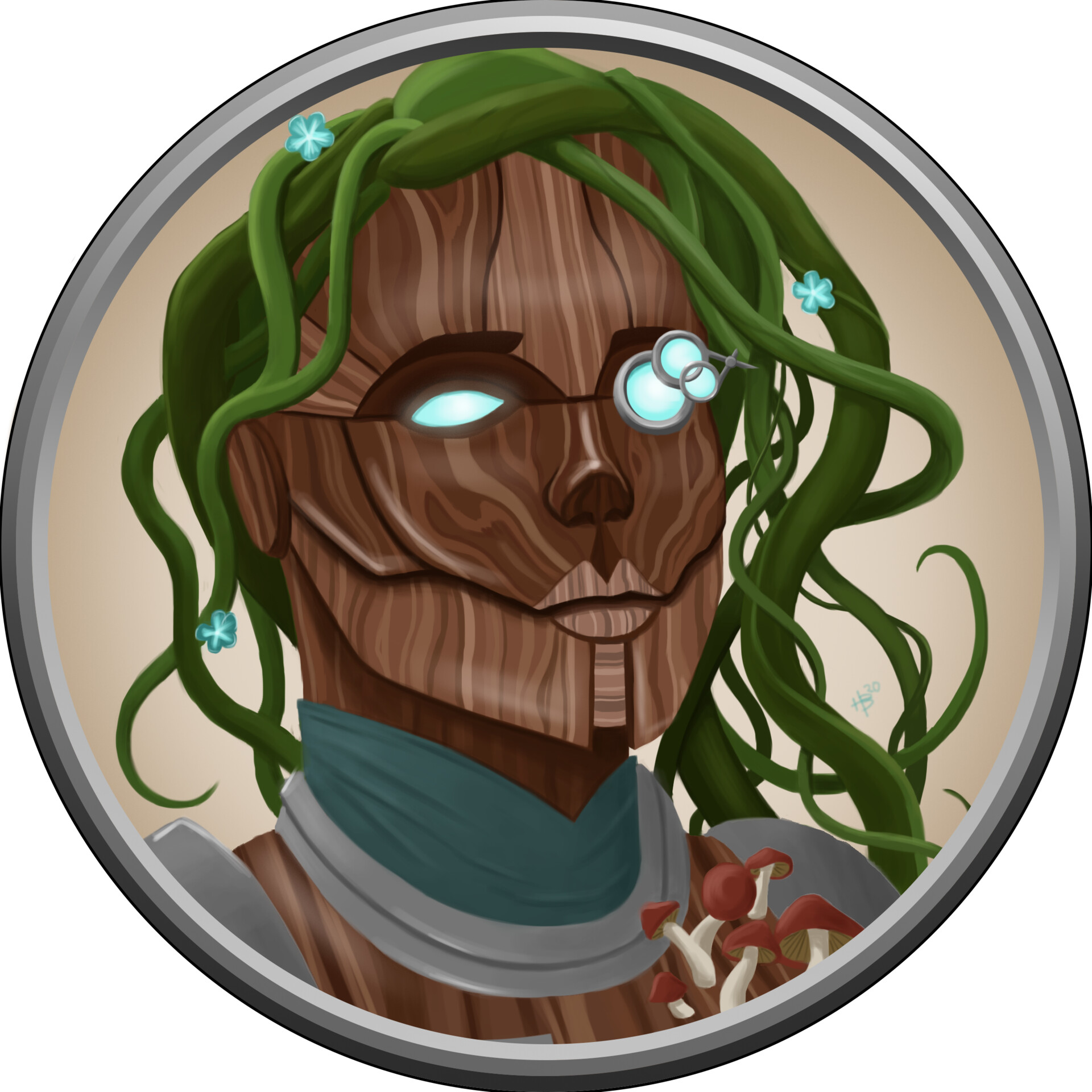 ArtStation - Warforged Druid