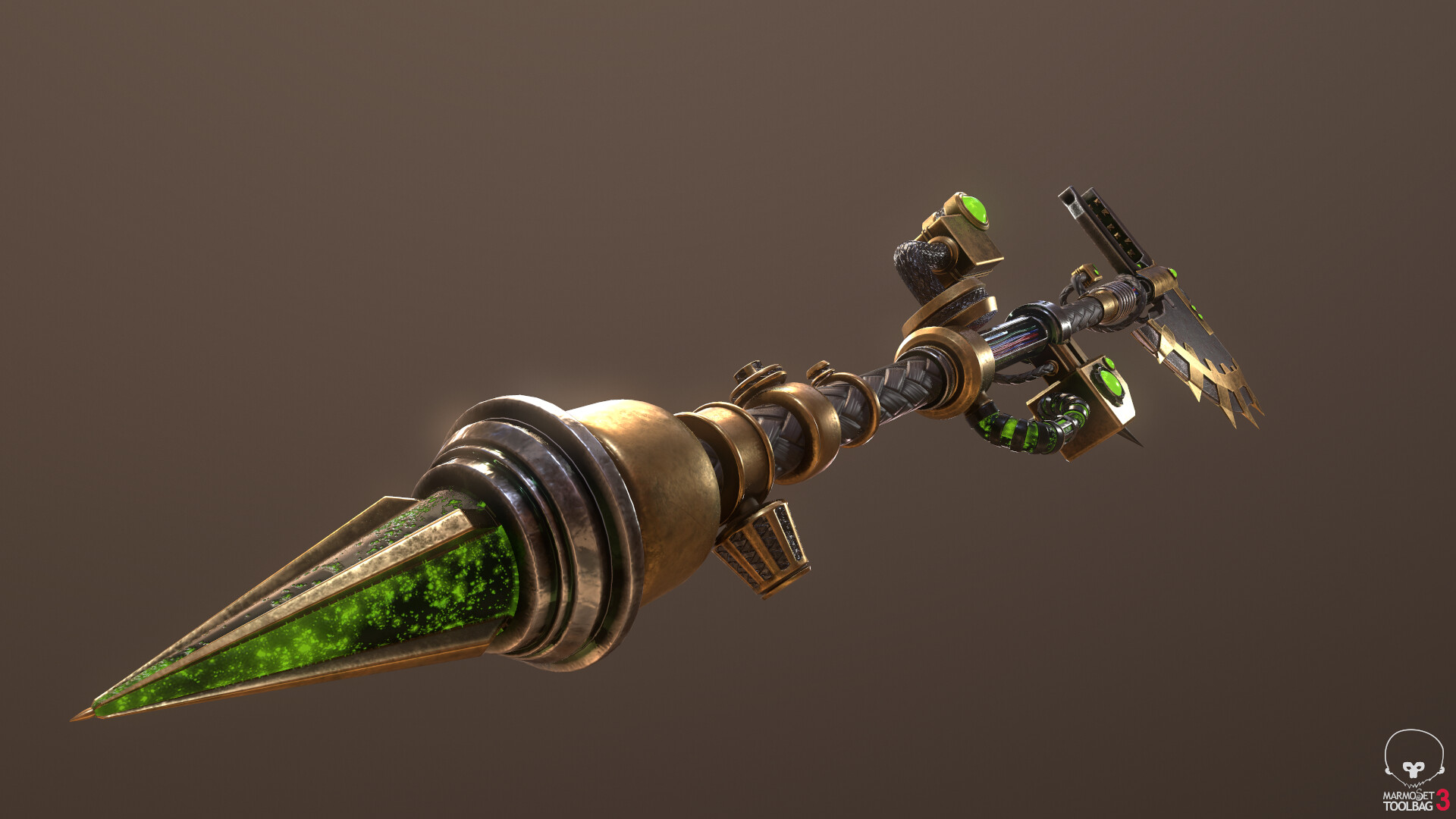 Garet Nicholas - Warhammer 40K Mechanicus Axe Concept