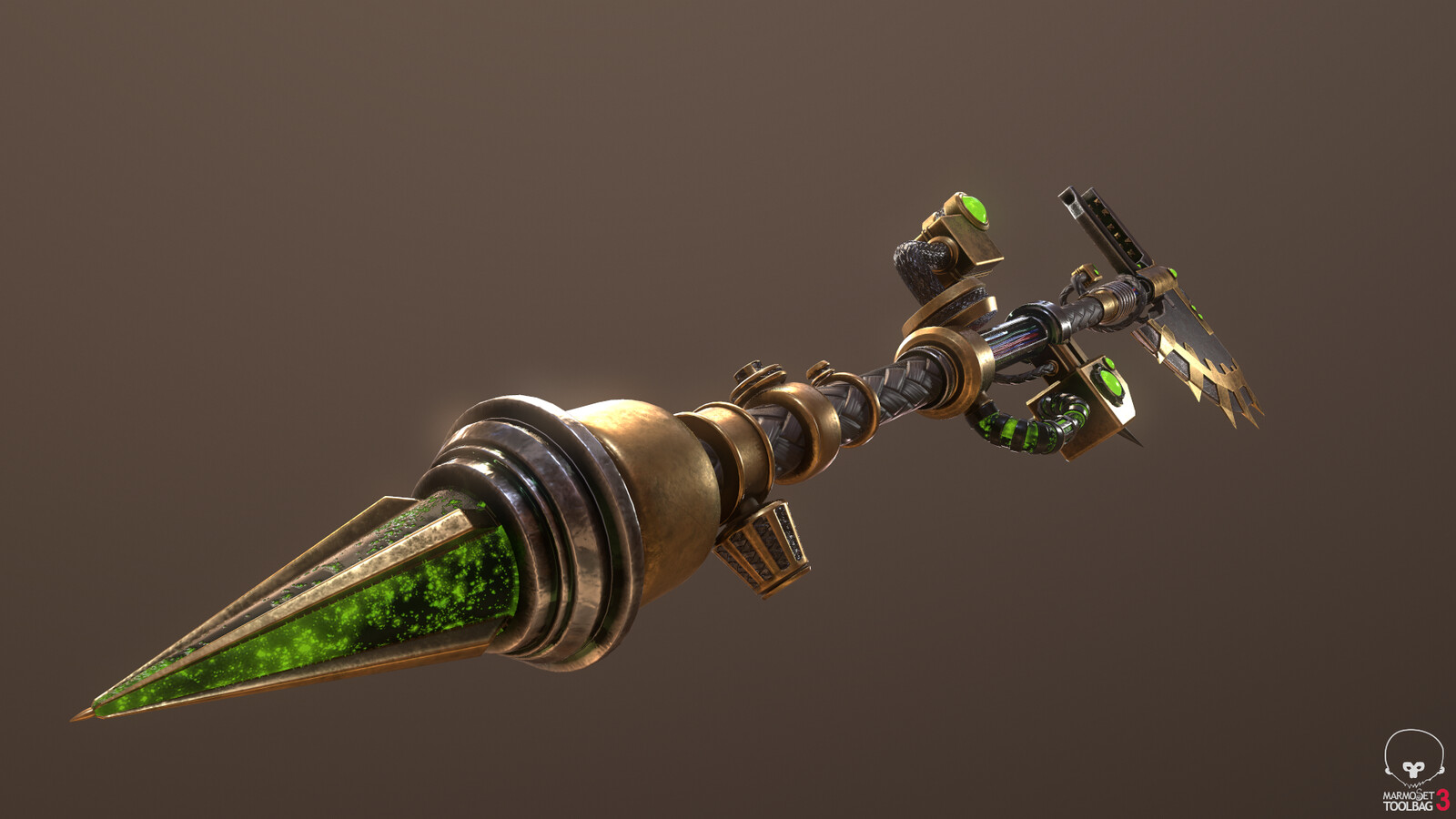 Garet Nicholas - Warhammer 40K Mechanicus Axe Concept