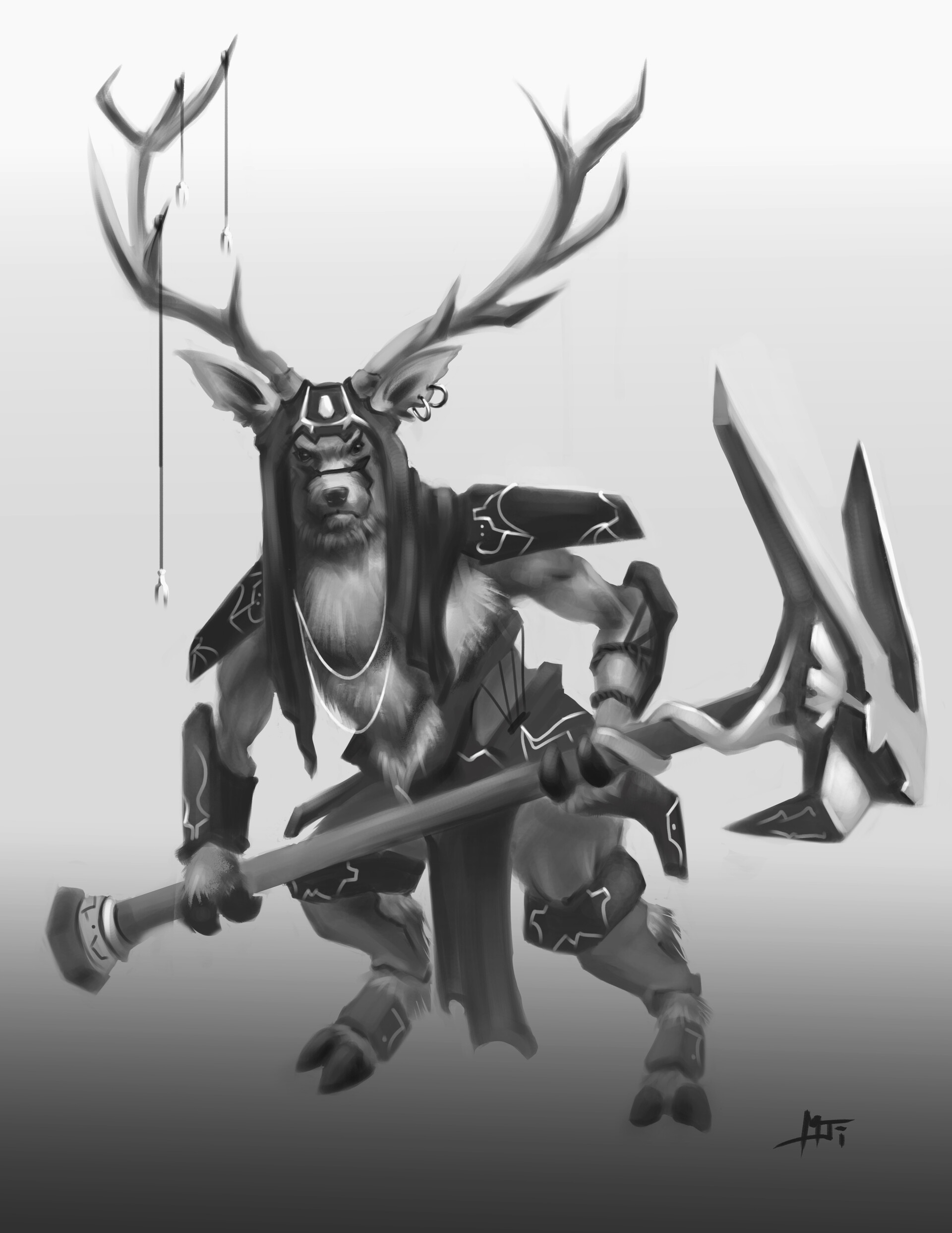 ArtStation - Elite Deer Soldier