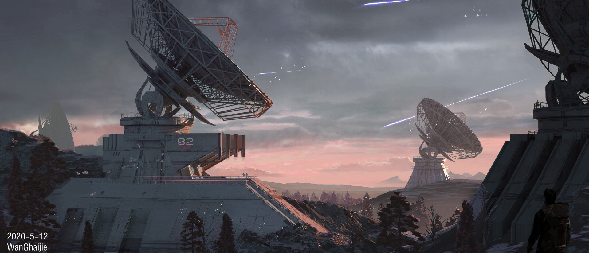 ArtStation - radar base, haijie wang