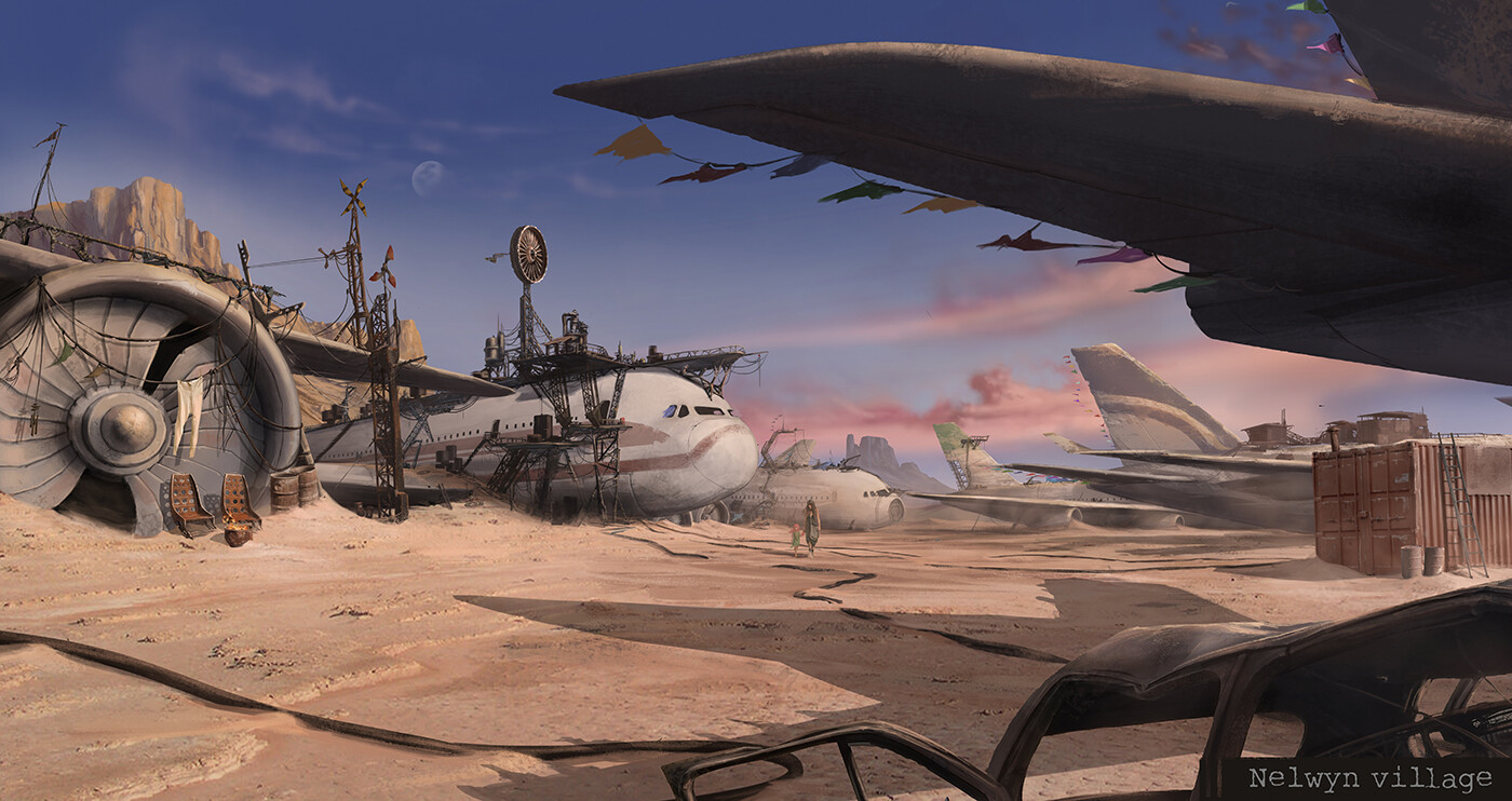 ArtStation - Nelwyn Village