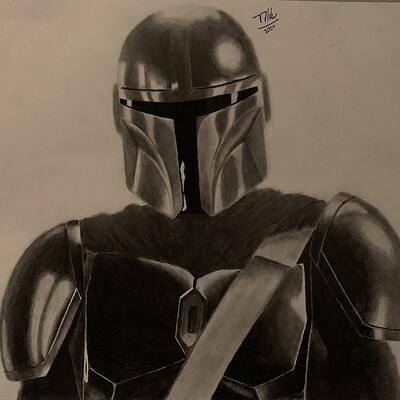 Iron Man Helmet Drawing In Pencil